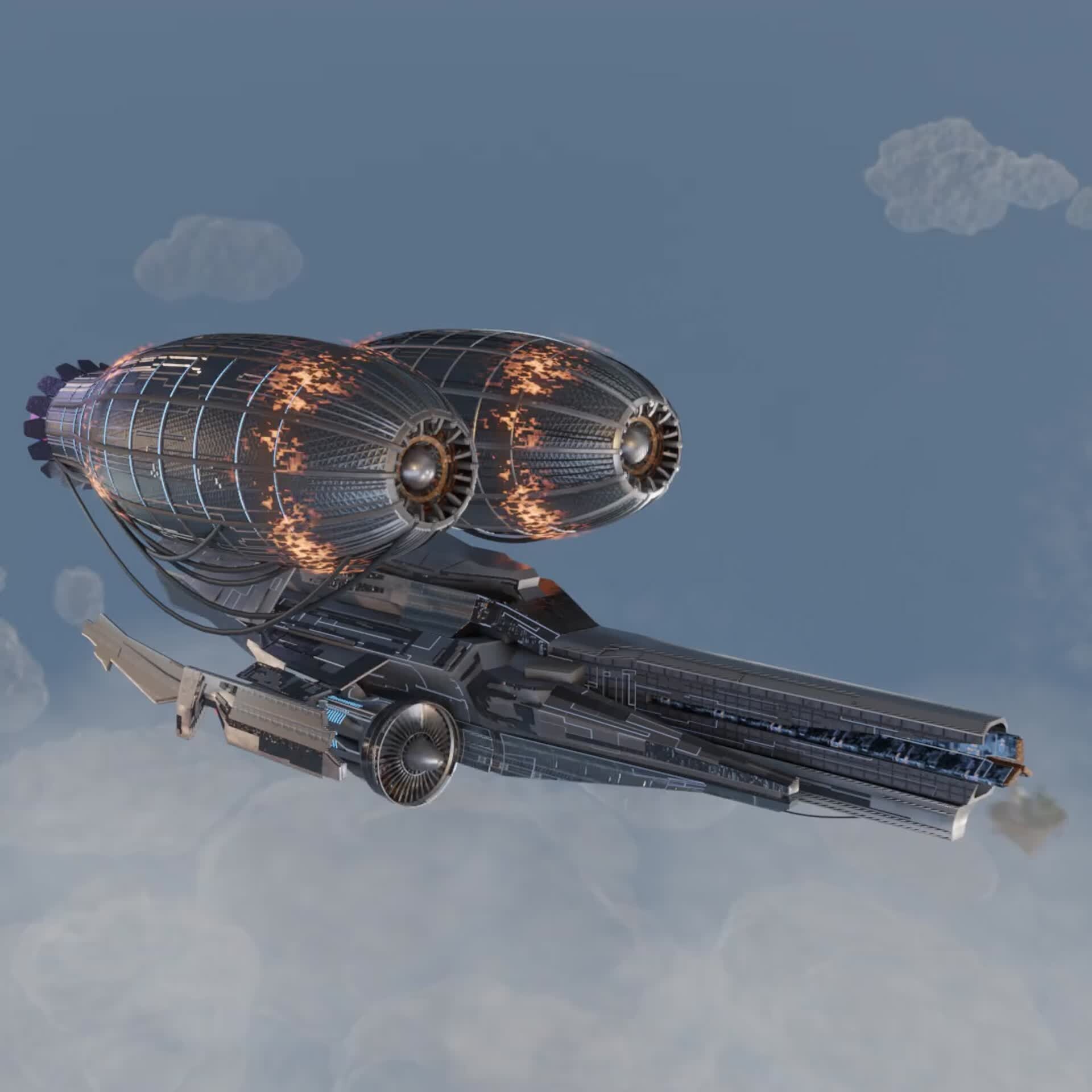 ArtStation - Flying Ship legendary