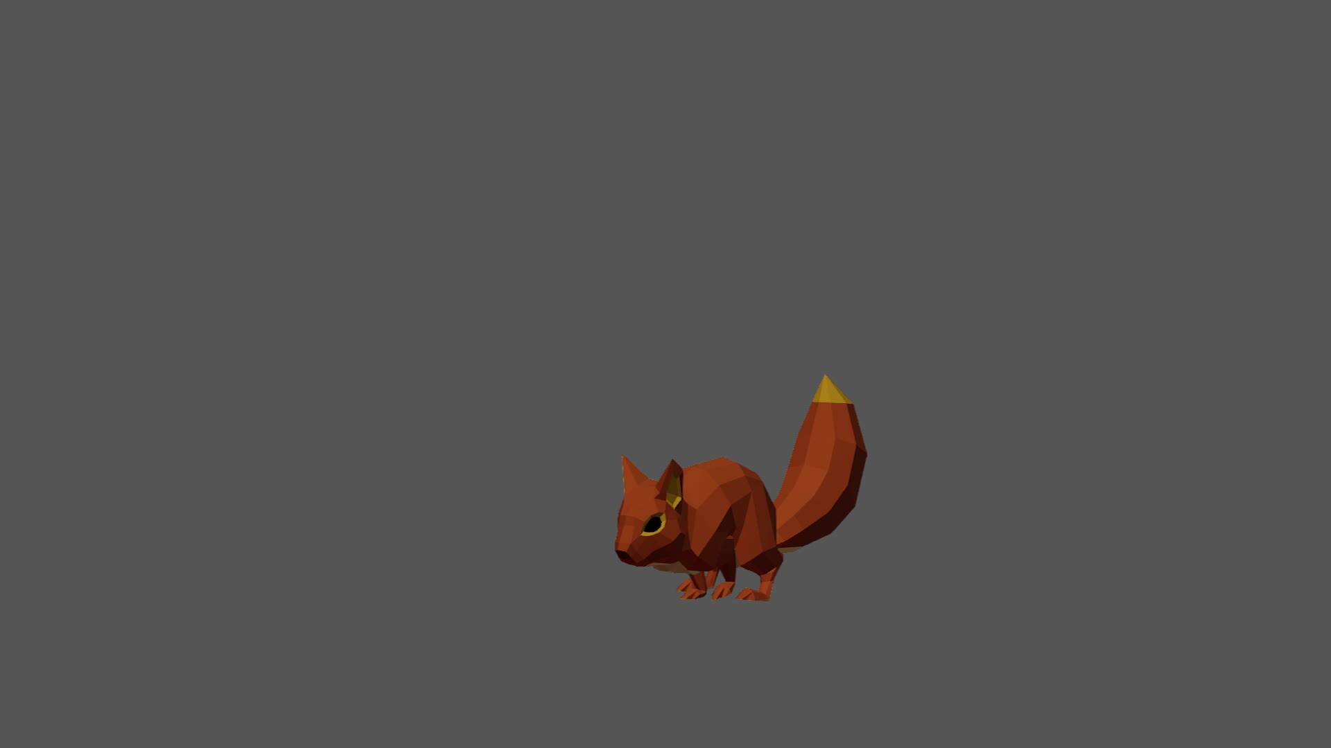 ArtStation - Squirrel Jump ( Blender )
