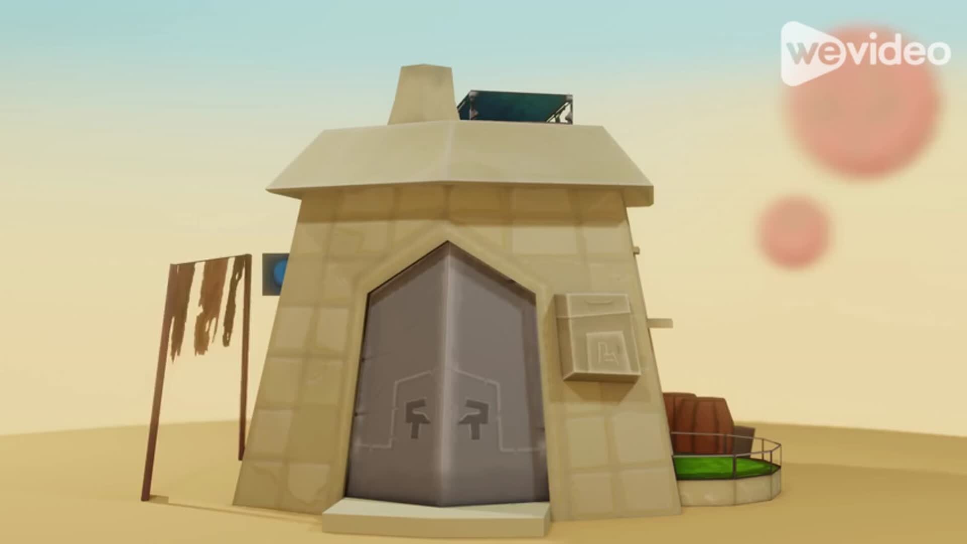 ArtStation - Low-Poly Sci-fi scene