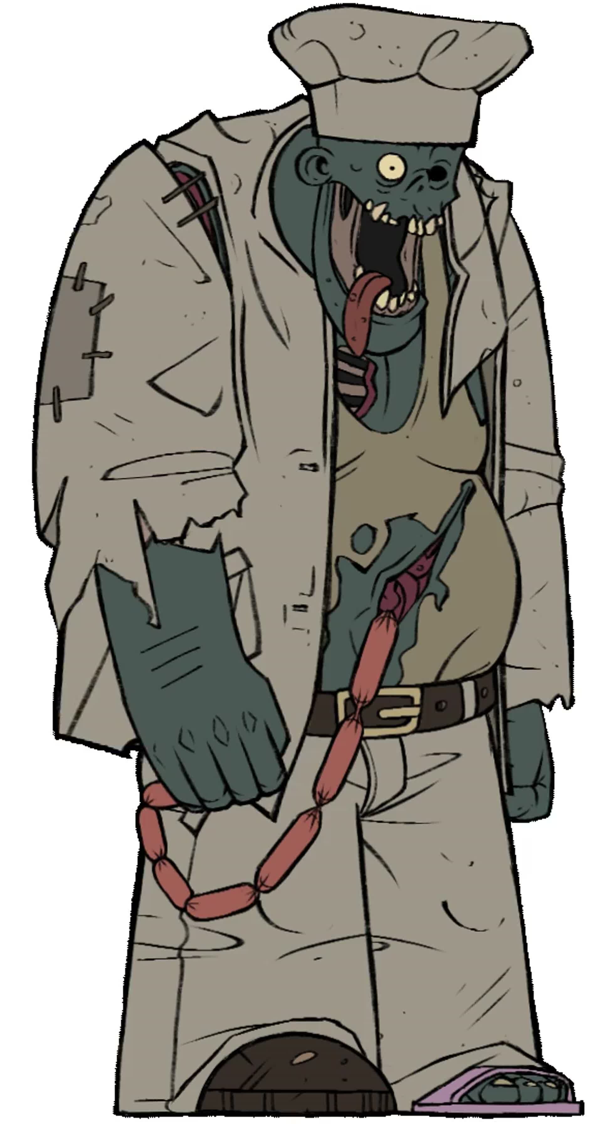 ArtStation - zombie chef