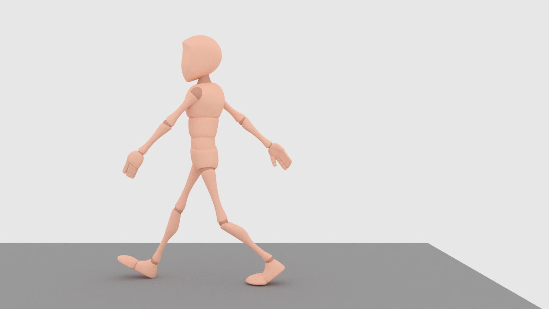 ArtStation - Walk cycle animation