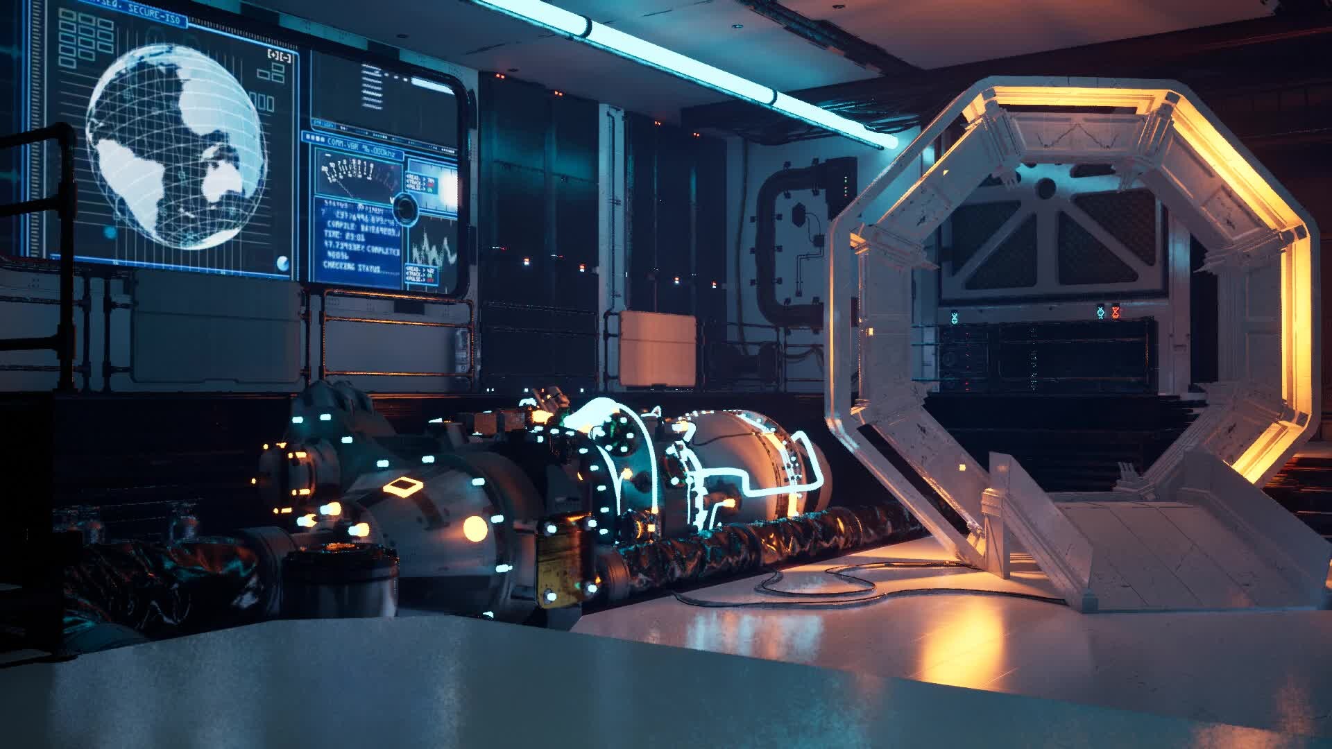 ArtStation - Sci-Fi Lab