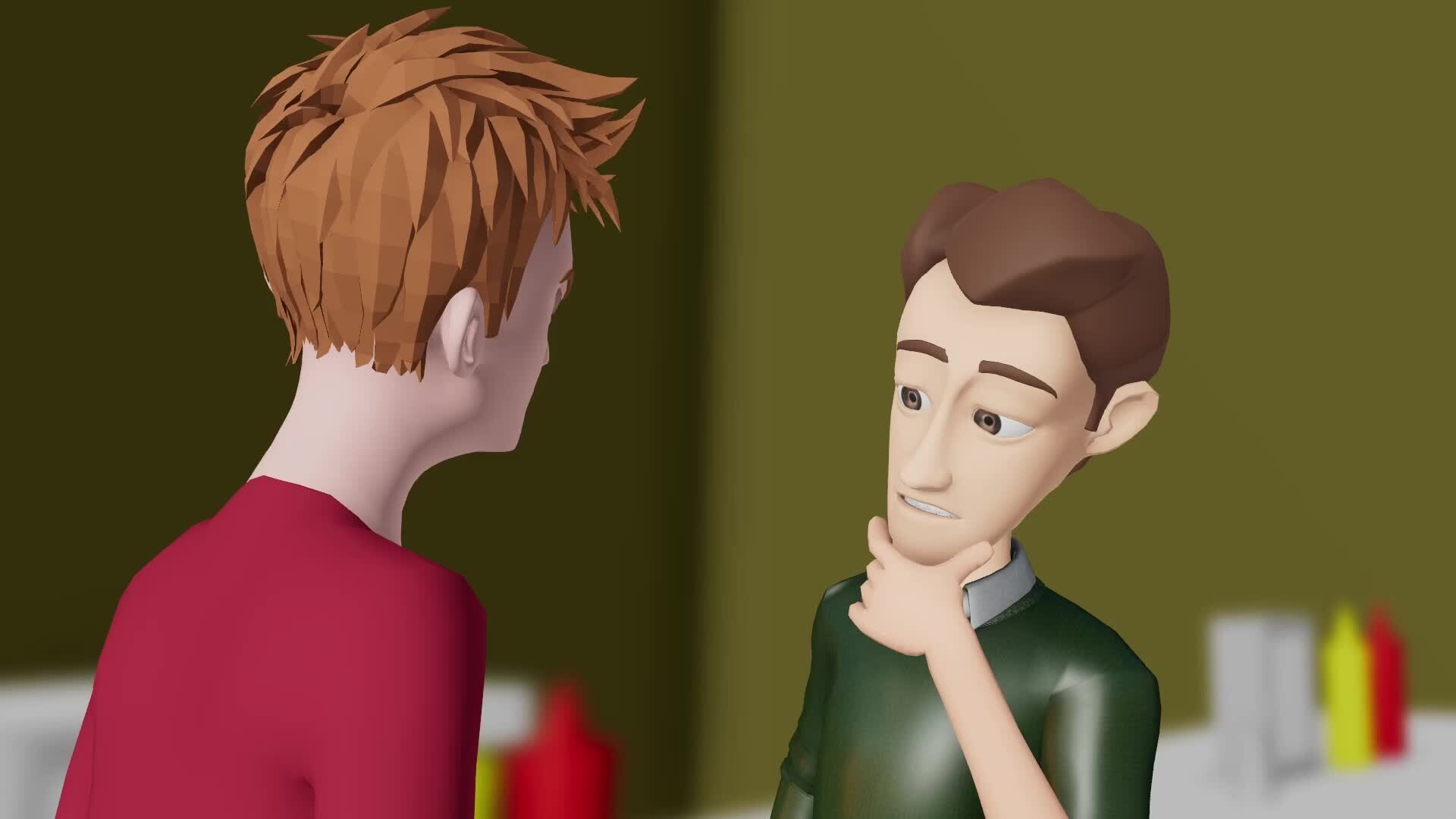 ArtStation - Dating Wisdom Dialogue Animation