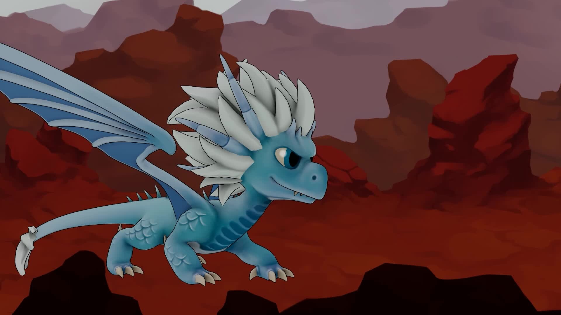 ArtStation - Dragon Rig / Animation | Fire Breathing