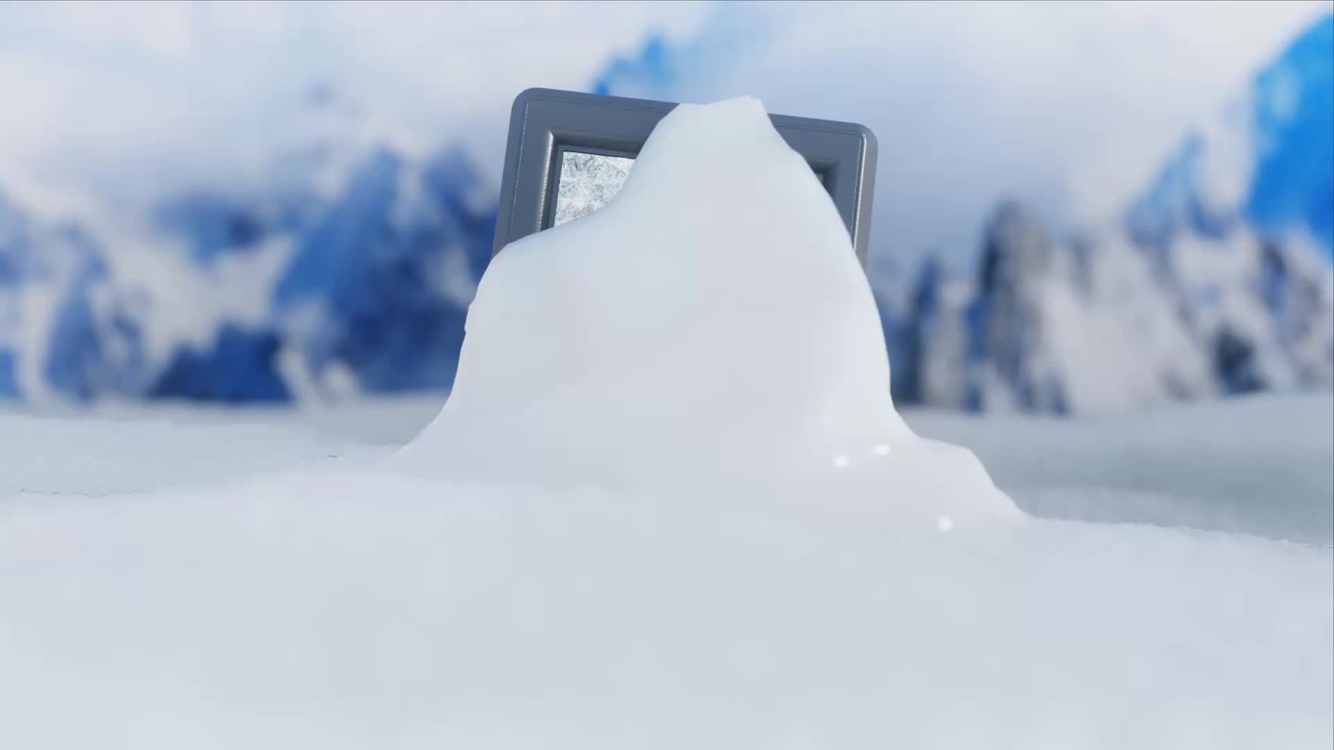 ArtStation - Ice Wallet - Crypto Cold Storage Device Product Renders