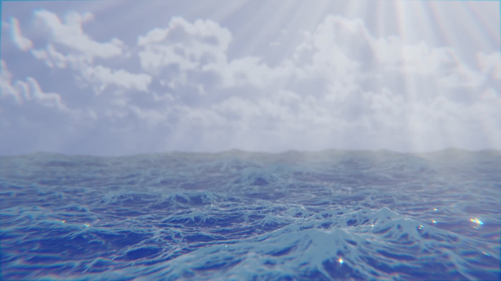 ArtStation - Rough Ocean Scene