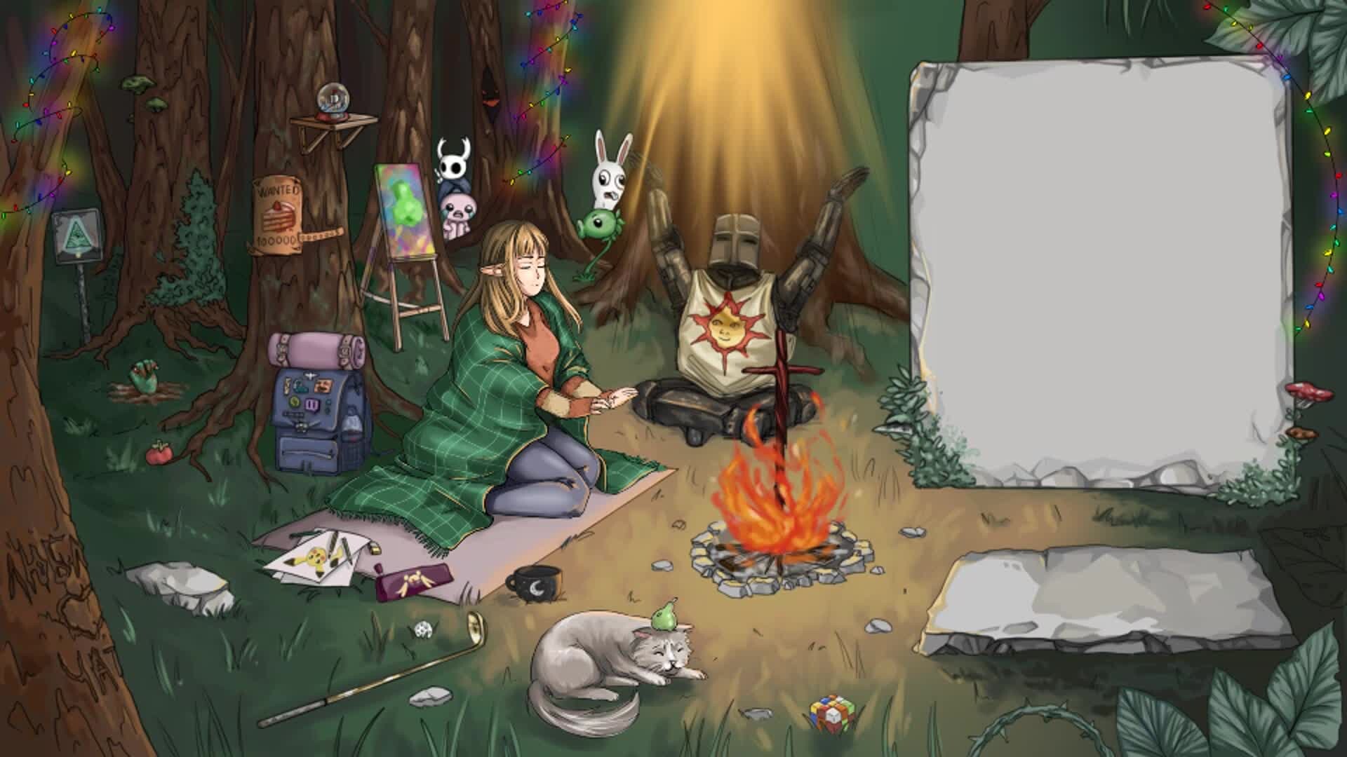 ArtStation - Background for my twitch channel