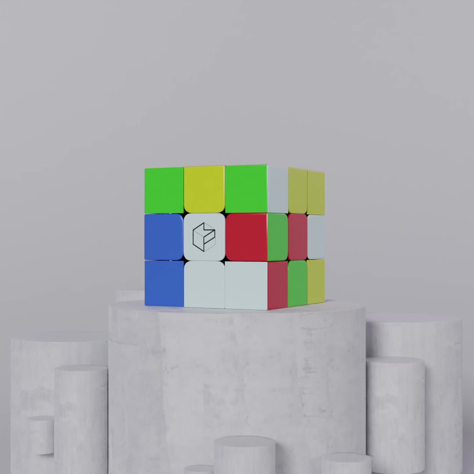 ArtStation - Rubic's Cube Solving Animation