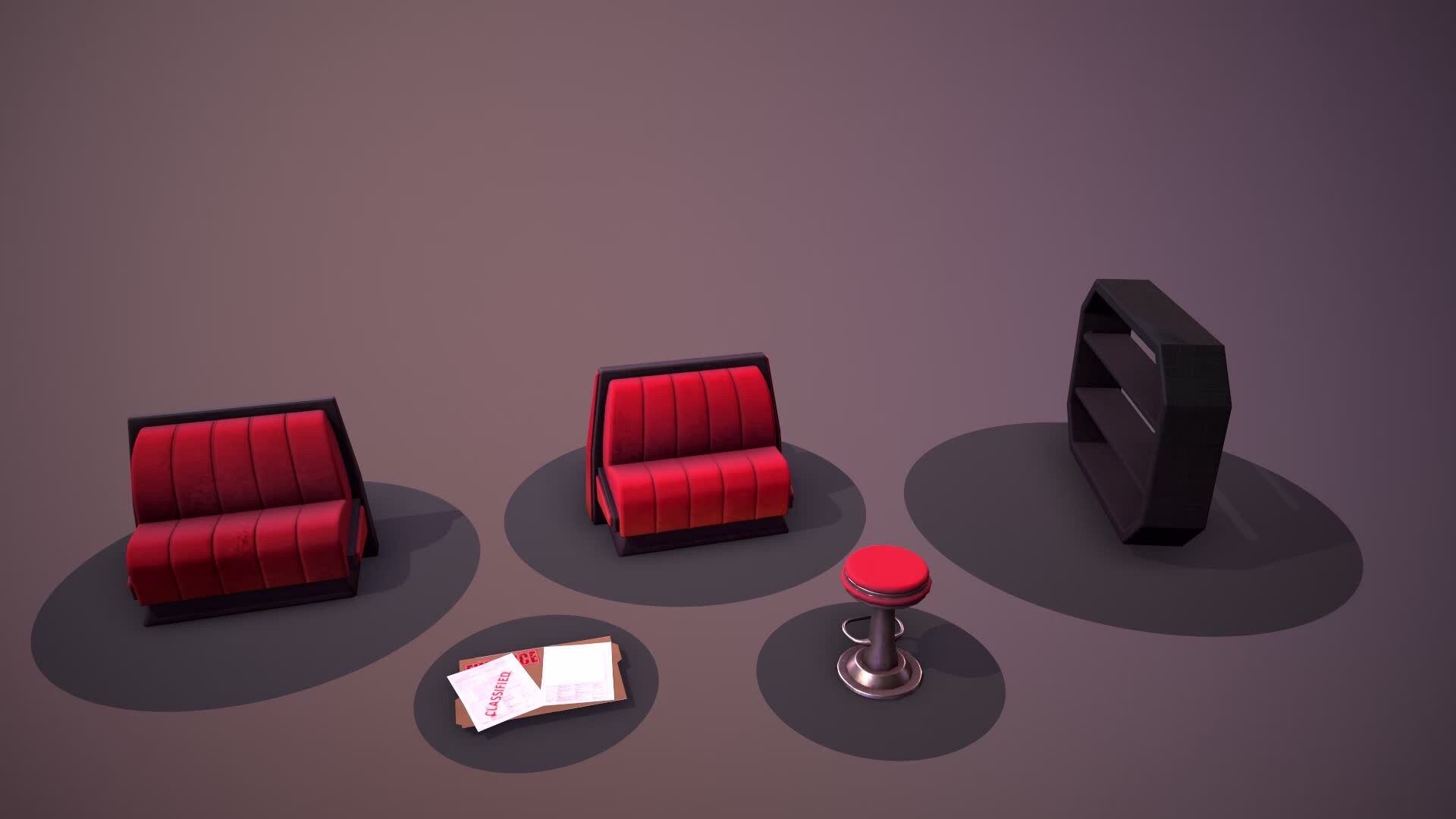 ArtStation - Bar Props Set 1