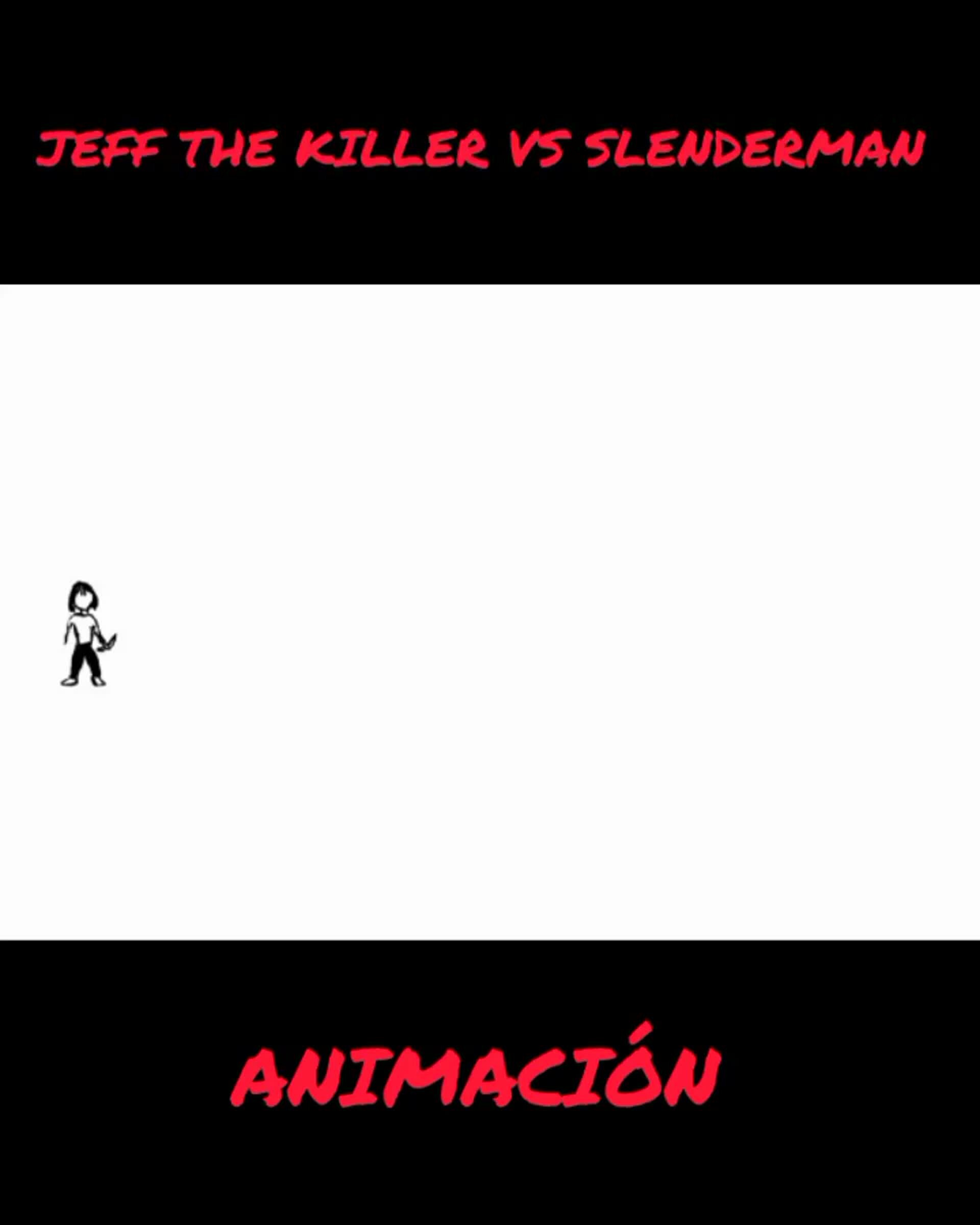 ArtStation - Jeff The Killer VS Slenderman|Animación|