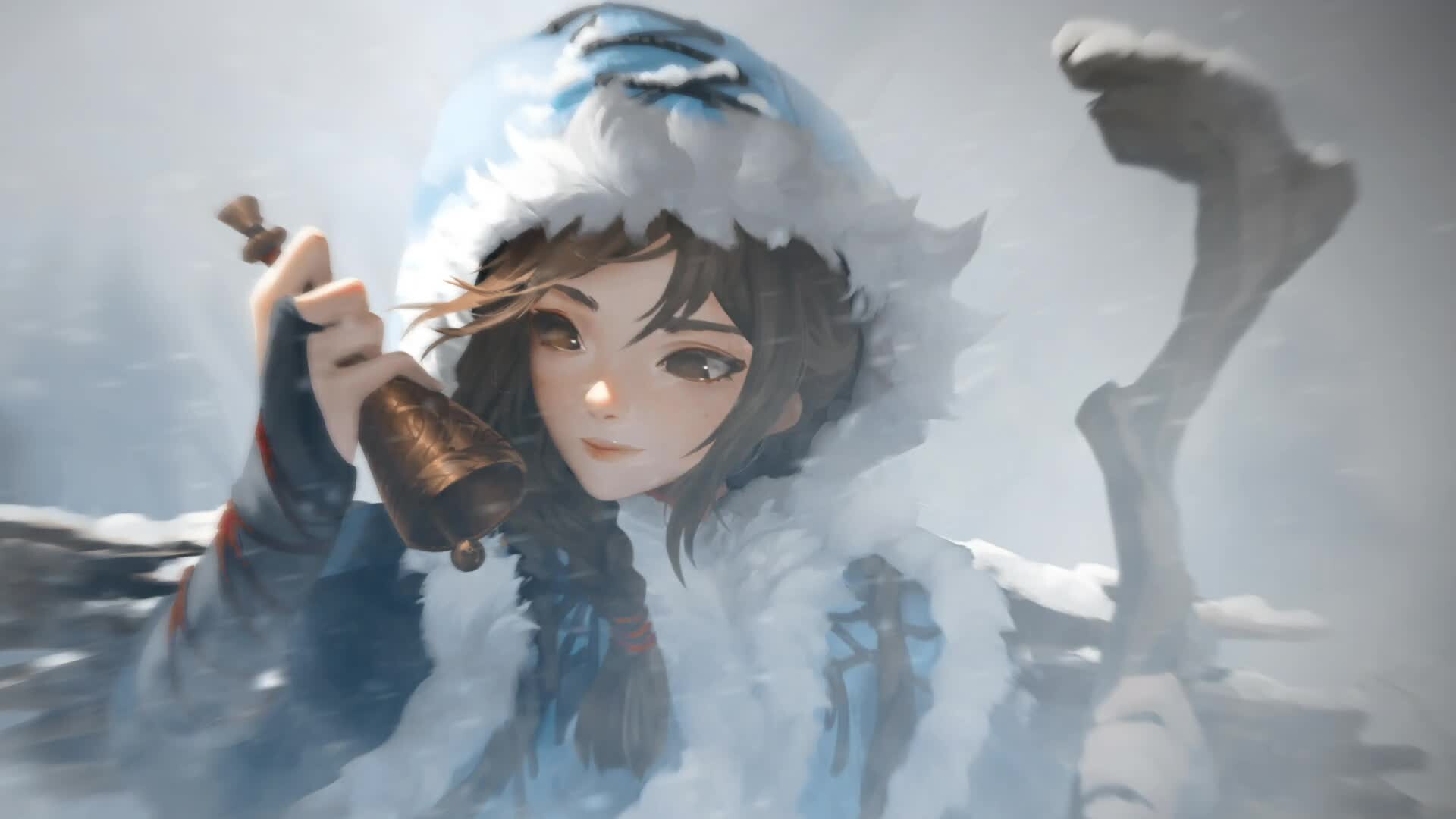 ArtStation - "Bell Girl" | Live Wallpaper