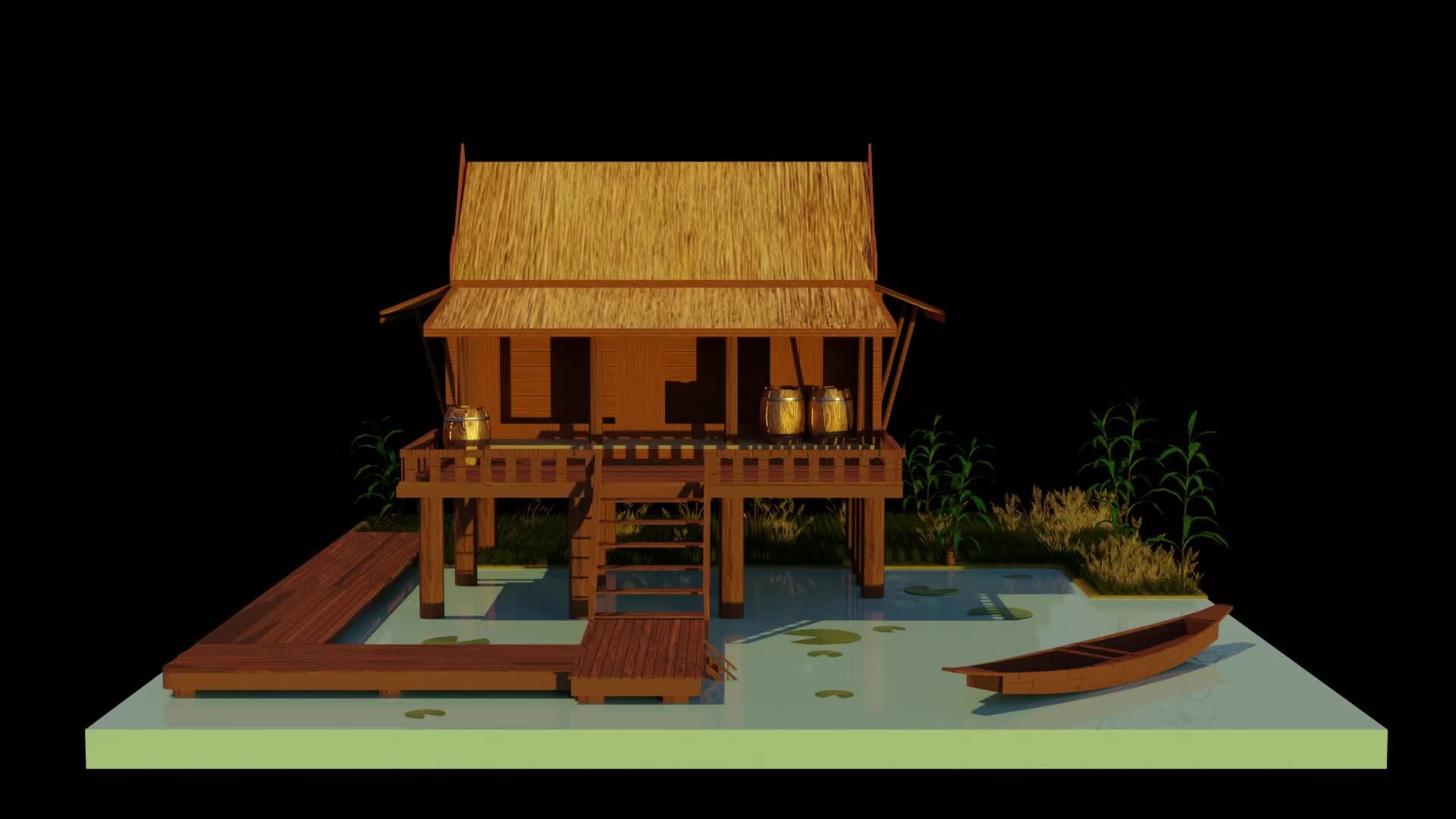 ArtStation - Thai House