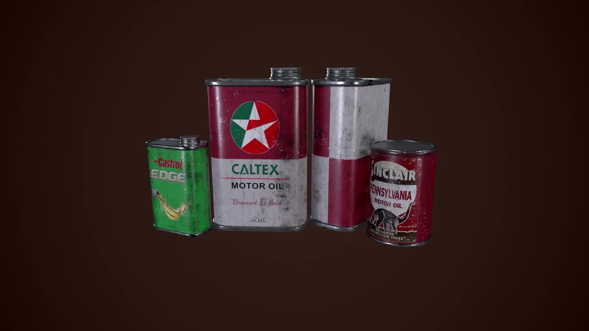 ArtStation - Oil Cans