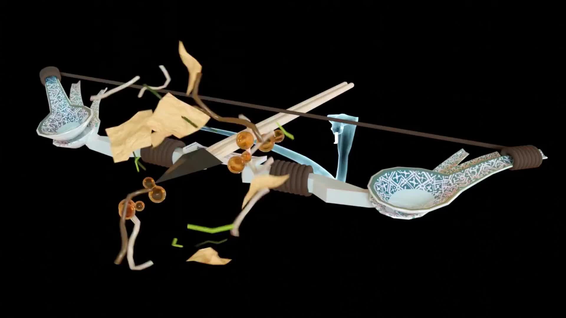 ArtStation - tong - cantonese soup weapon design series