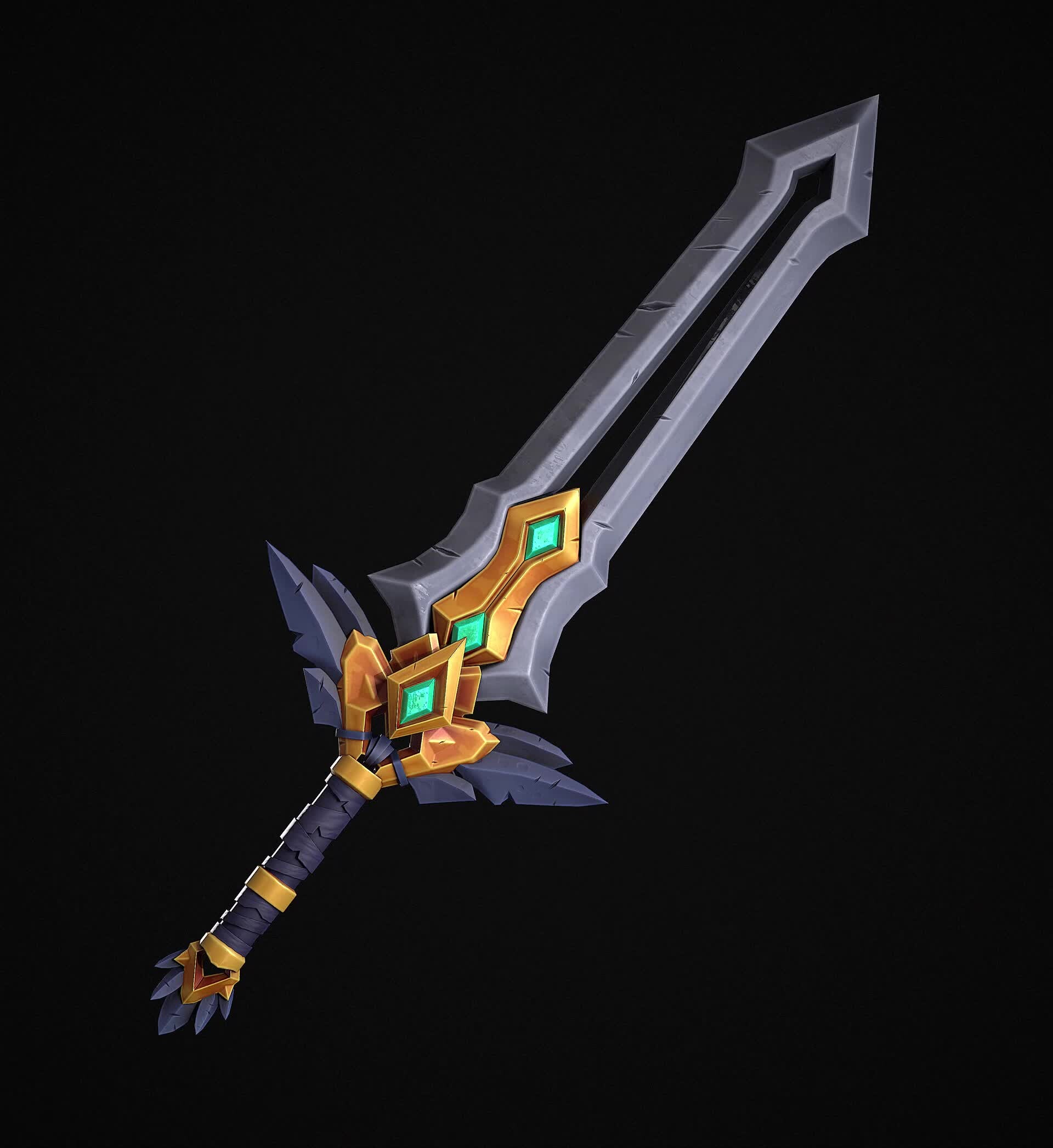 ArtStation - Stylized Sword