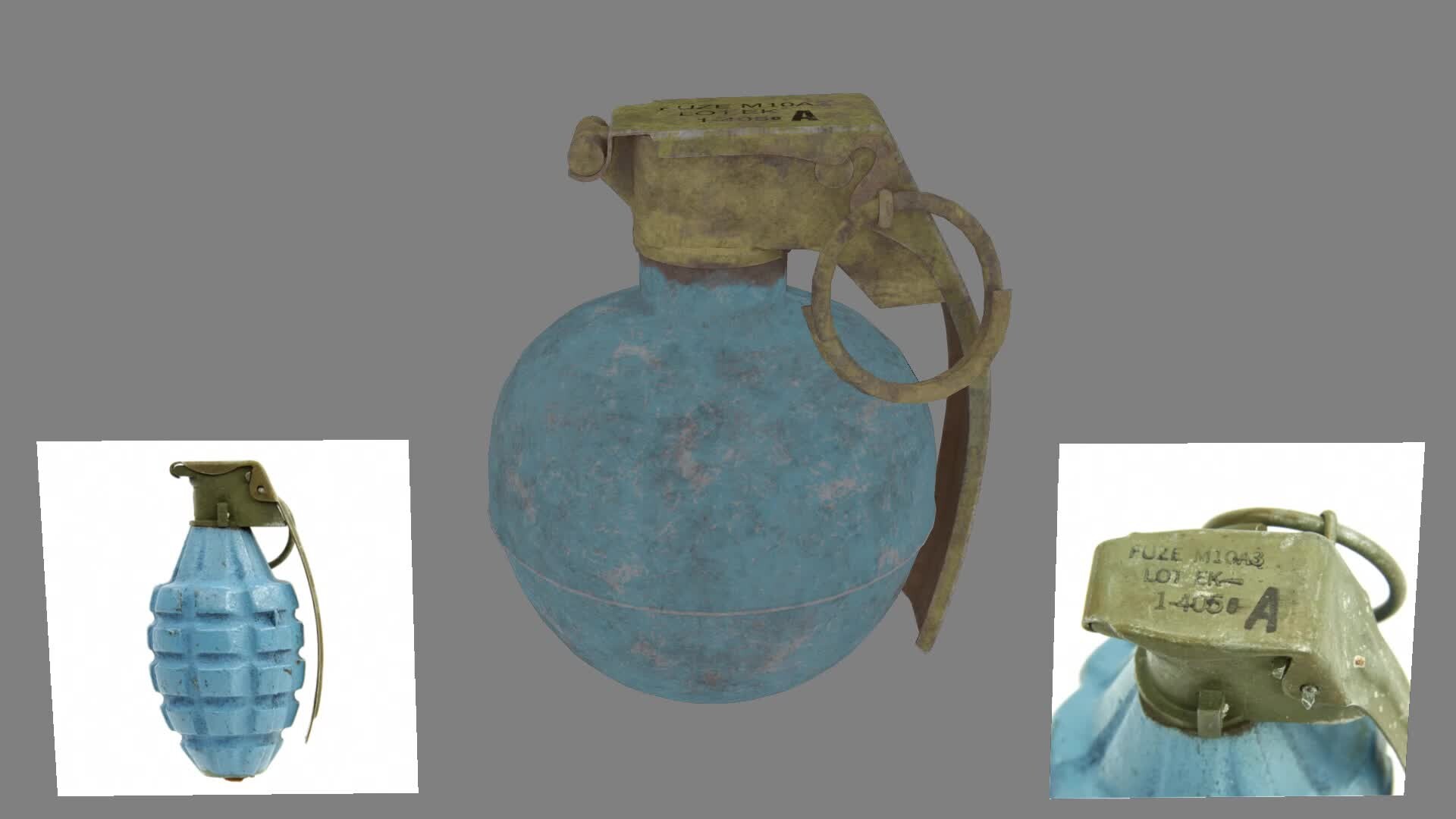 ArtStation - Grenade Texture