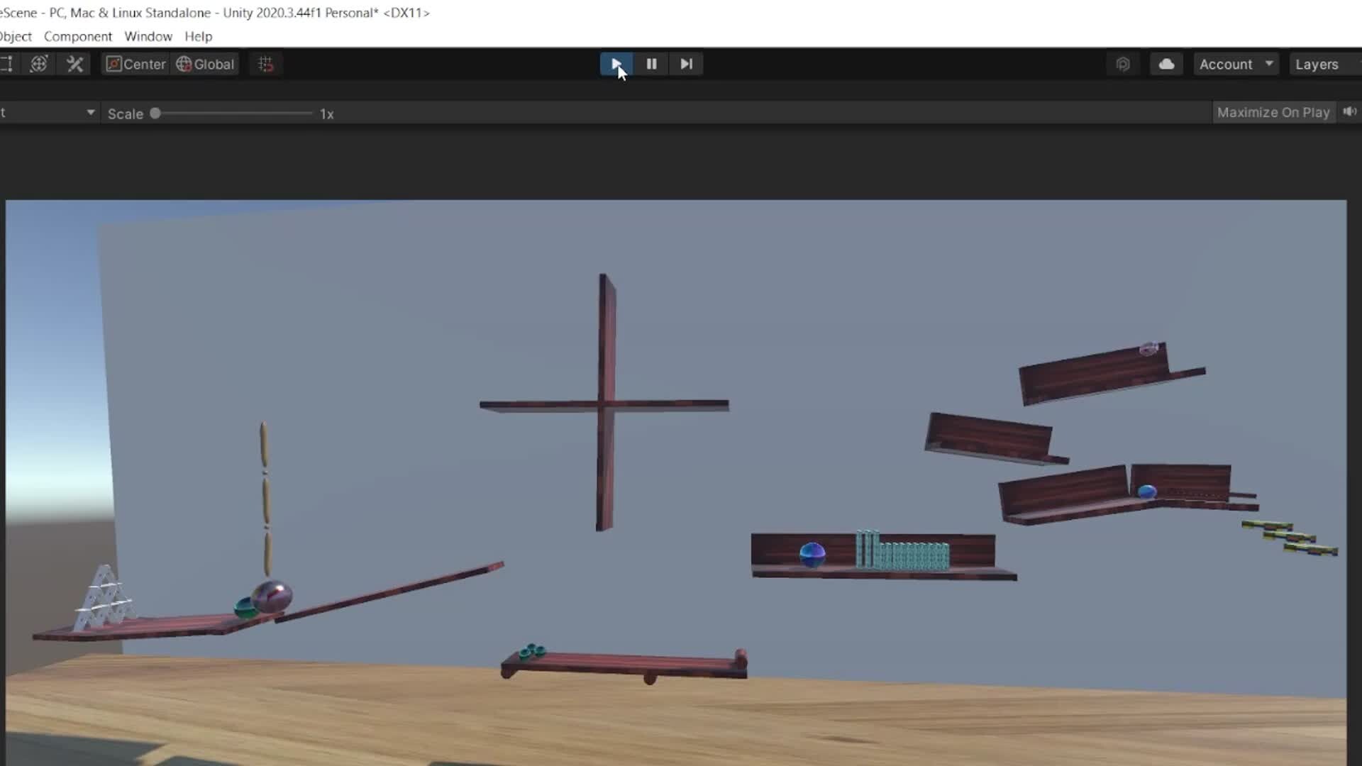 ArtStation - IGM UNITY PROJECT III (PHYSICS)