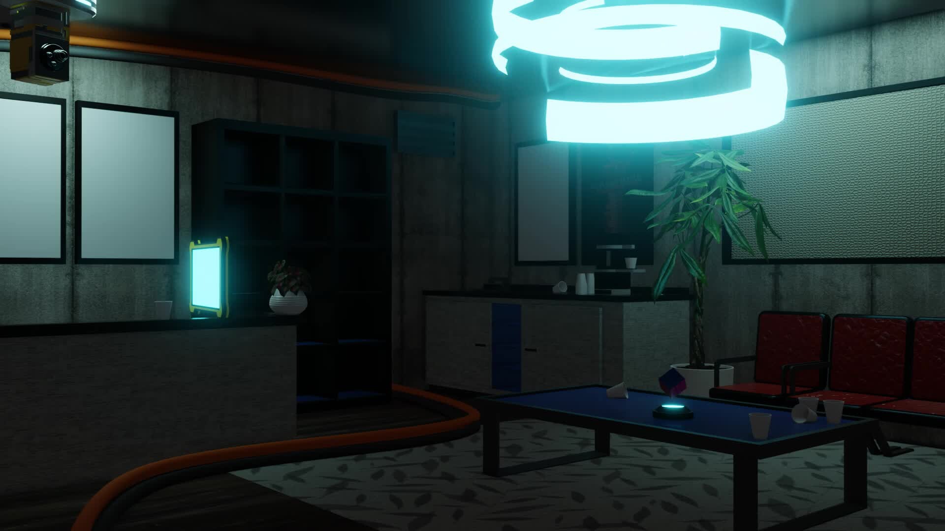 ArtStation - Cyberpunk Medtech Office