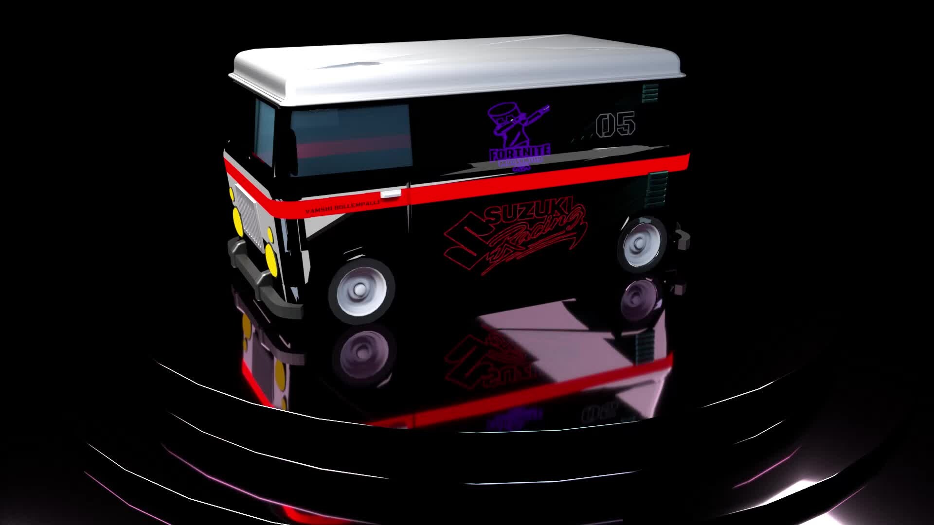 ArtStation - Bus model