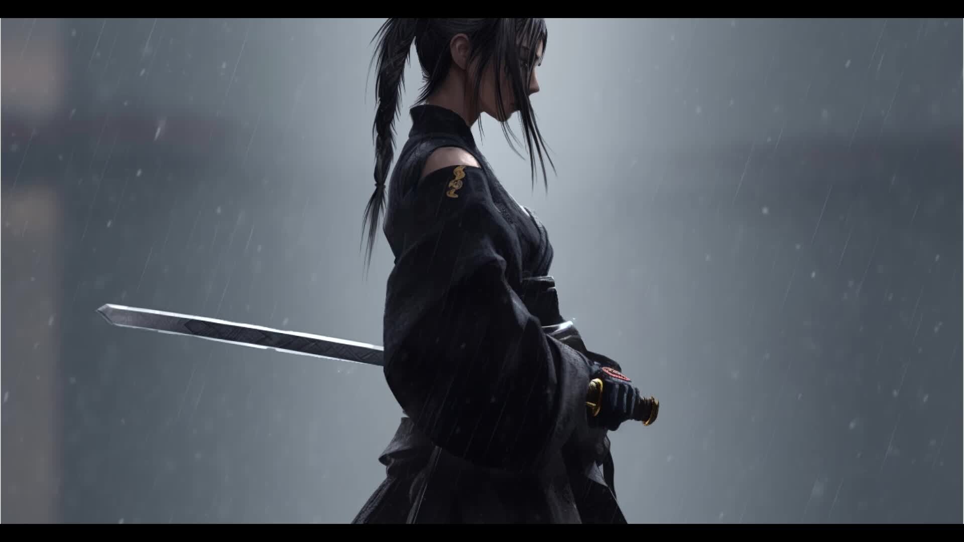 ArtStation - Samurai-girl 1