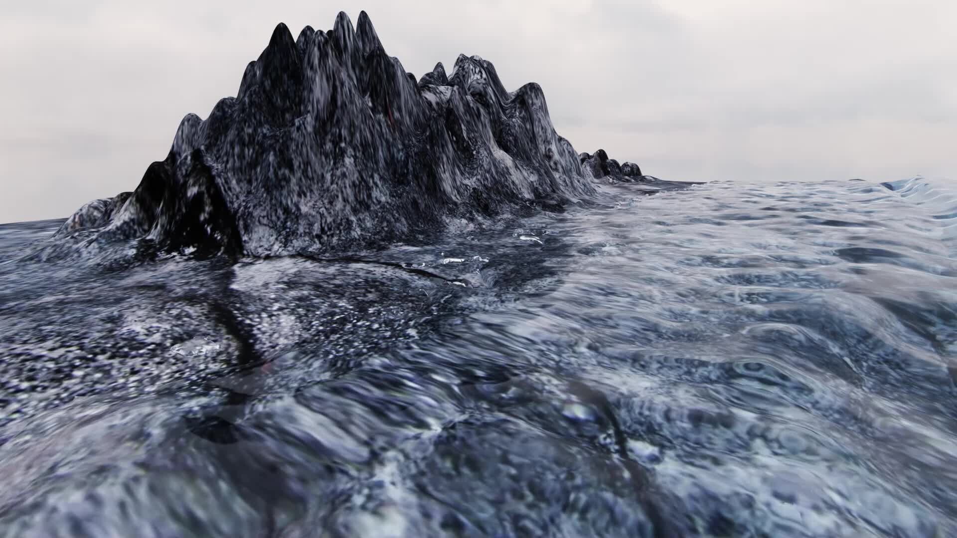 ArtStation - water simulation