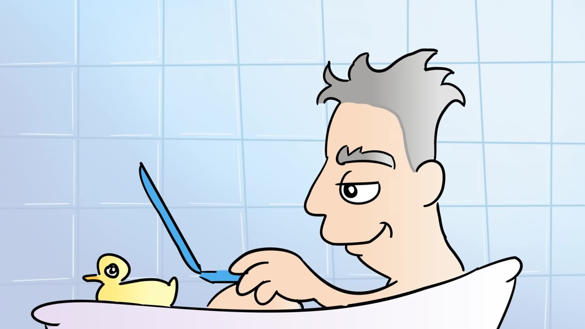 ArtStation - 2D animated title sequence for Wavescape