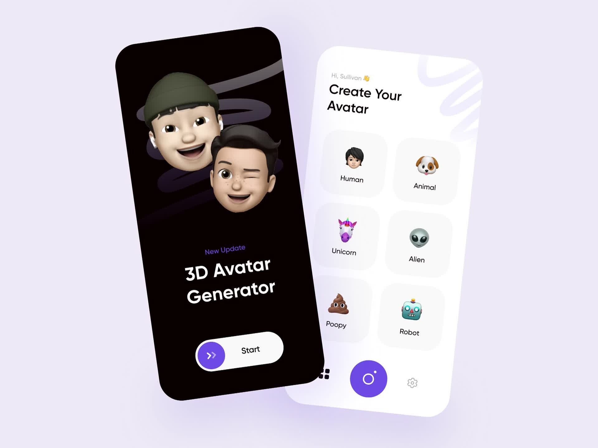 ArtStation - Traveler 3d mobile interaction design