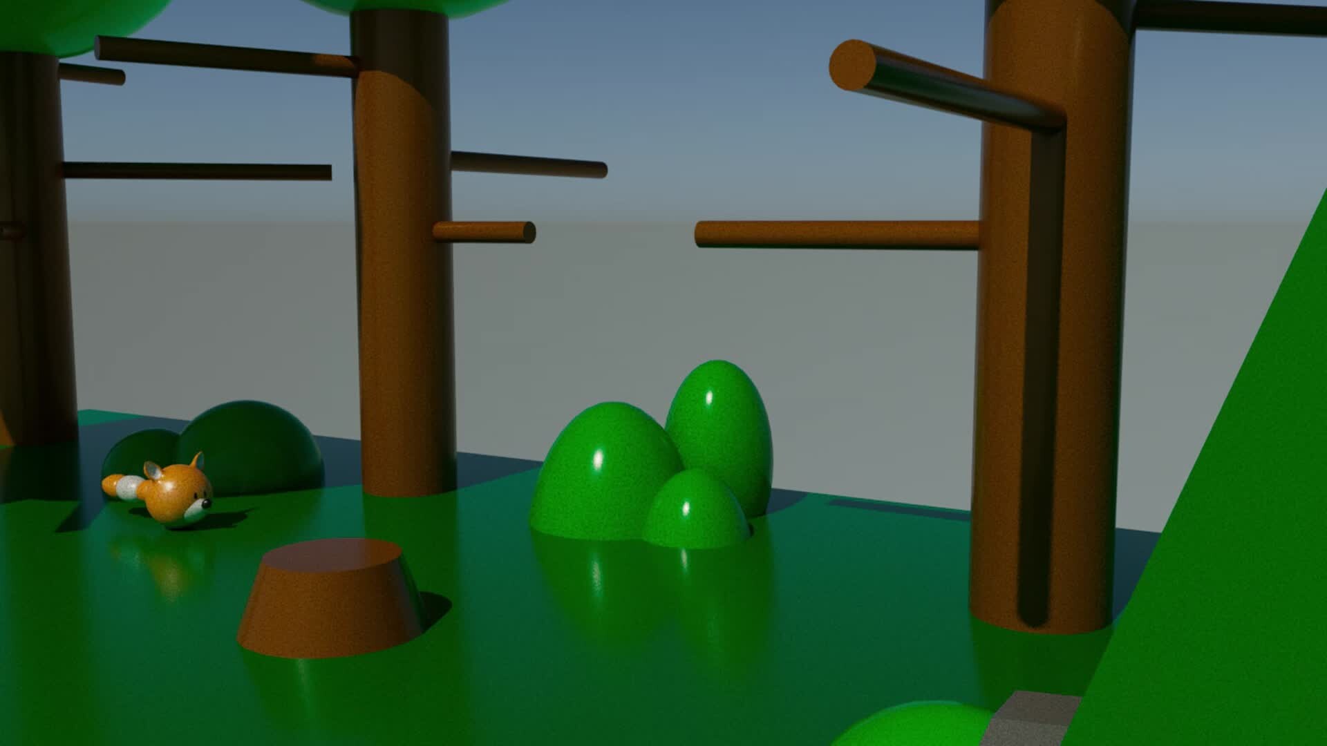 ArtStation - Acrobatic Fox