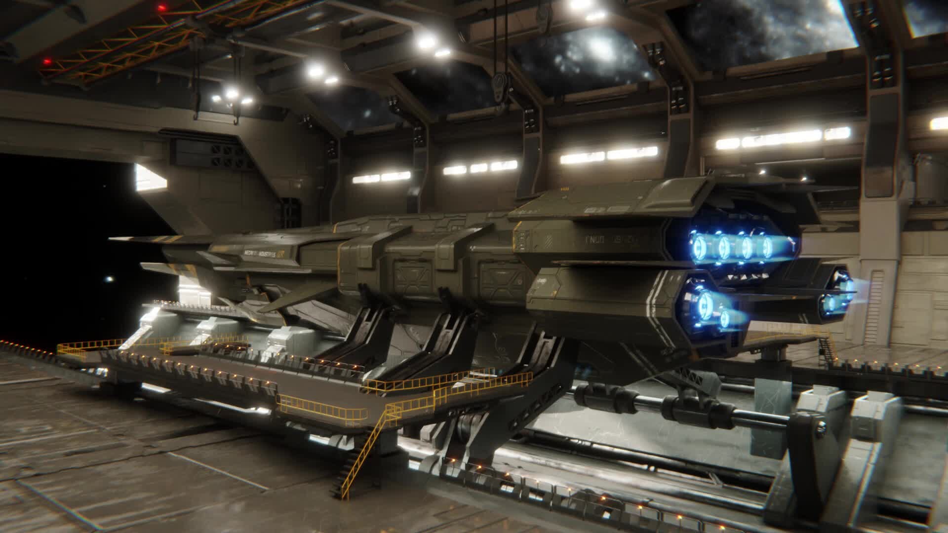 ArtStation - Space Hangar