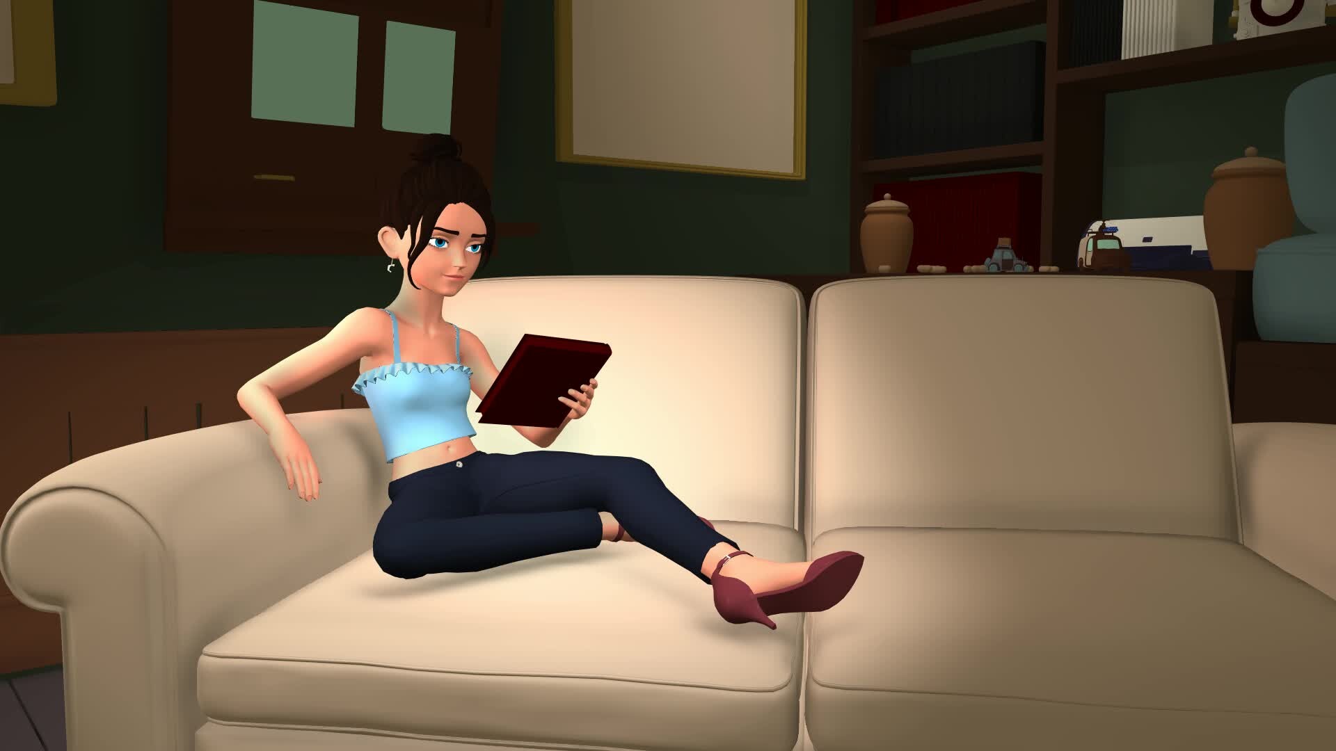 ArtStation - Daydreaming Reader