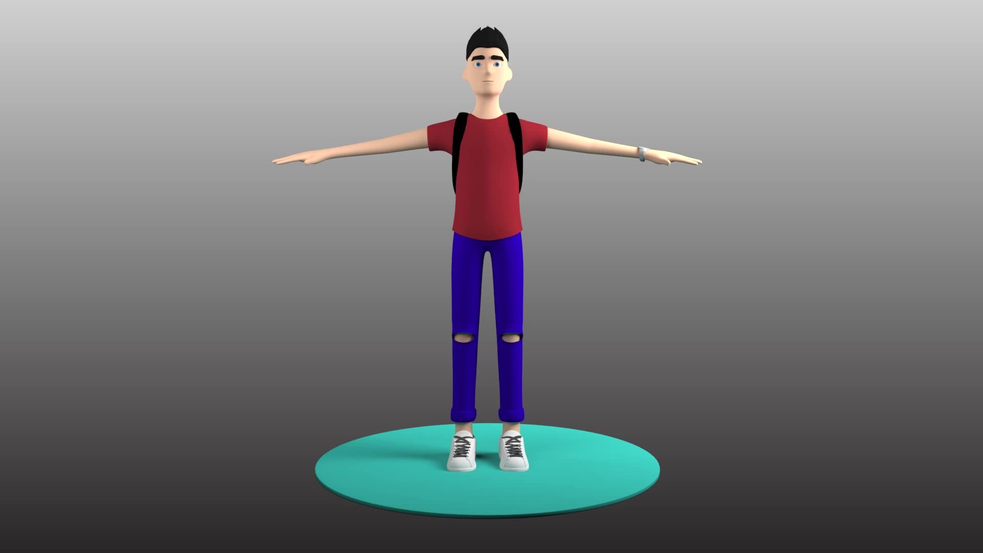 ArtStation - School Boy