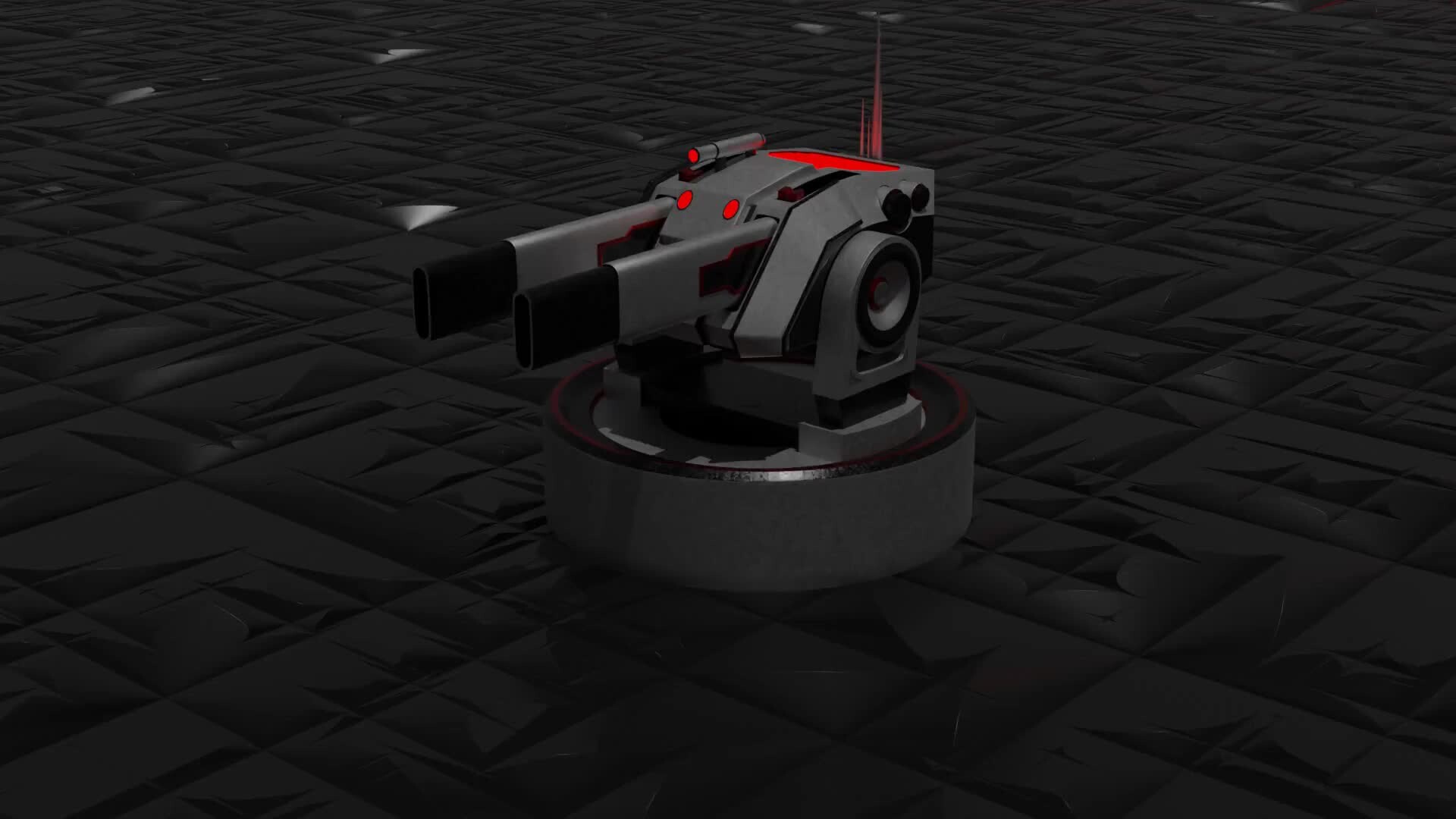 ArtStation - Turret test animation