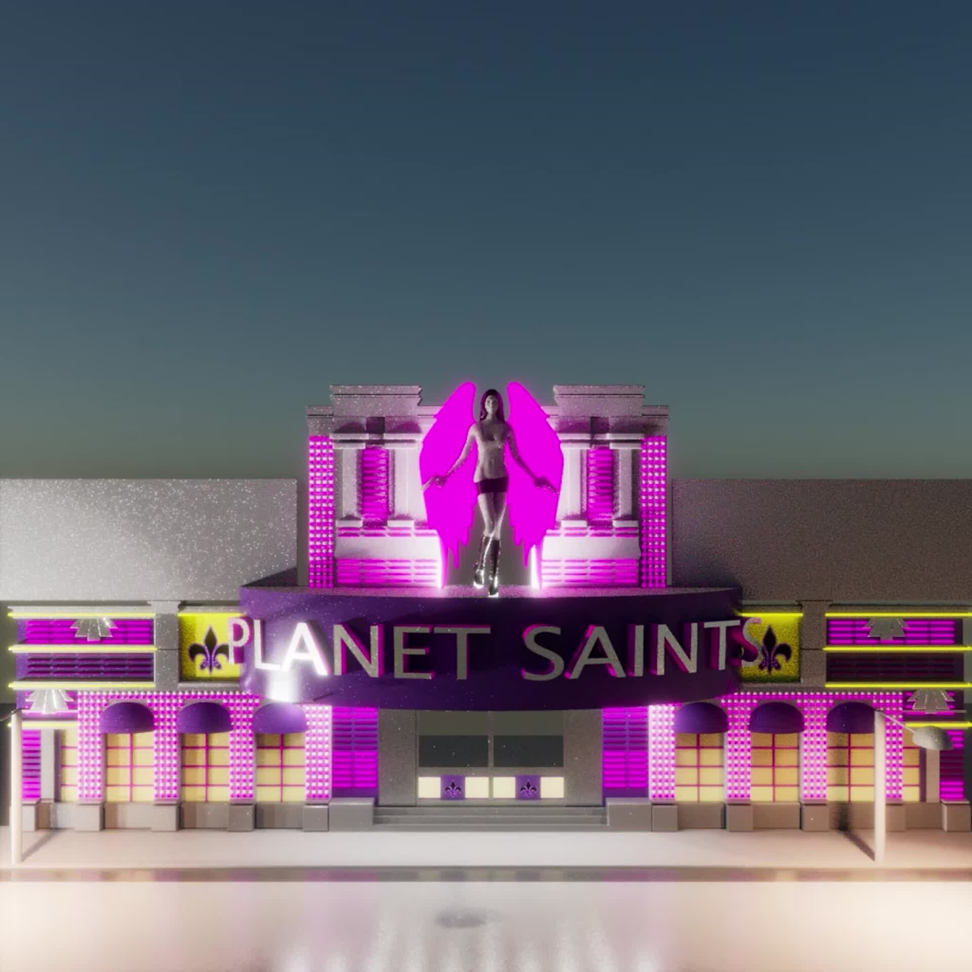 ArtStation - Planet Saints from Saints Row: The Third