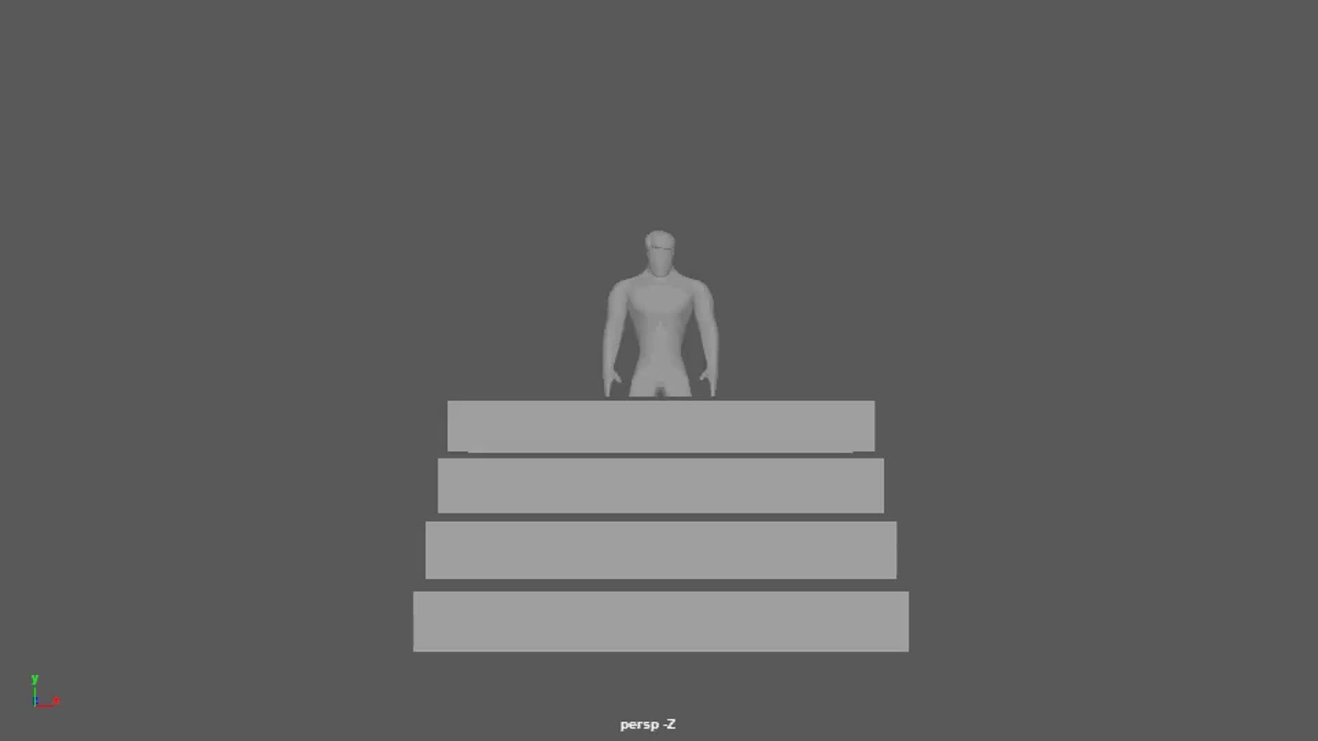 ArtStation - stair walk animation