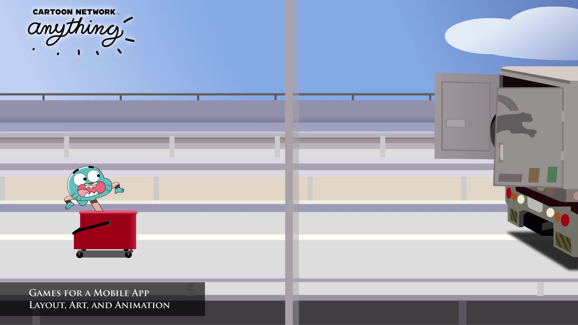 ArtStation - Cartoon Network Anything App - Various Games