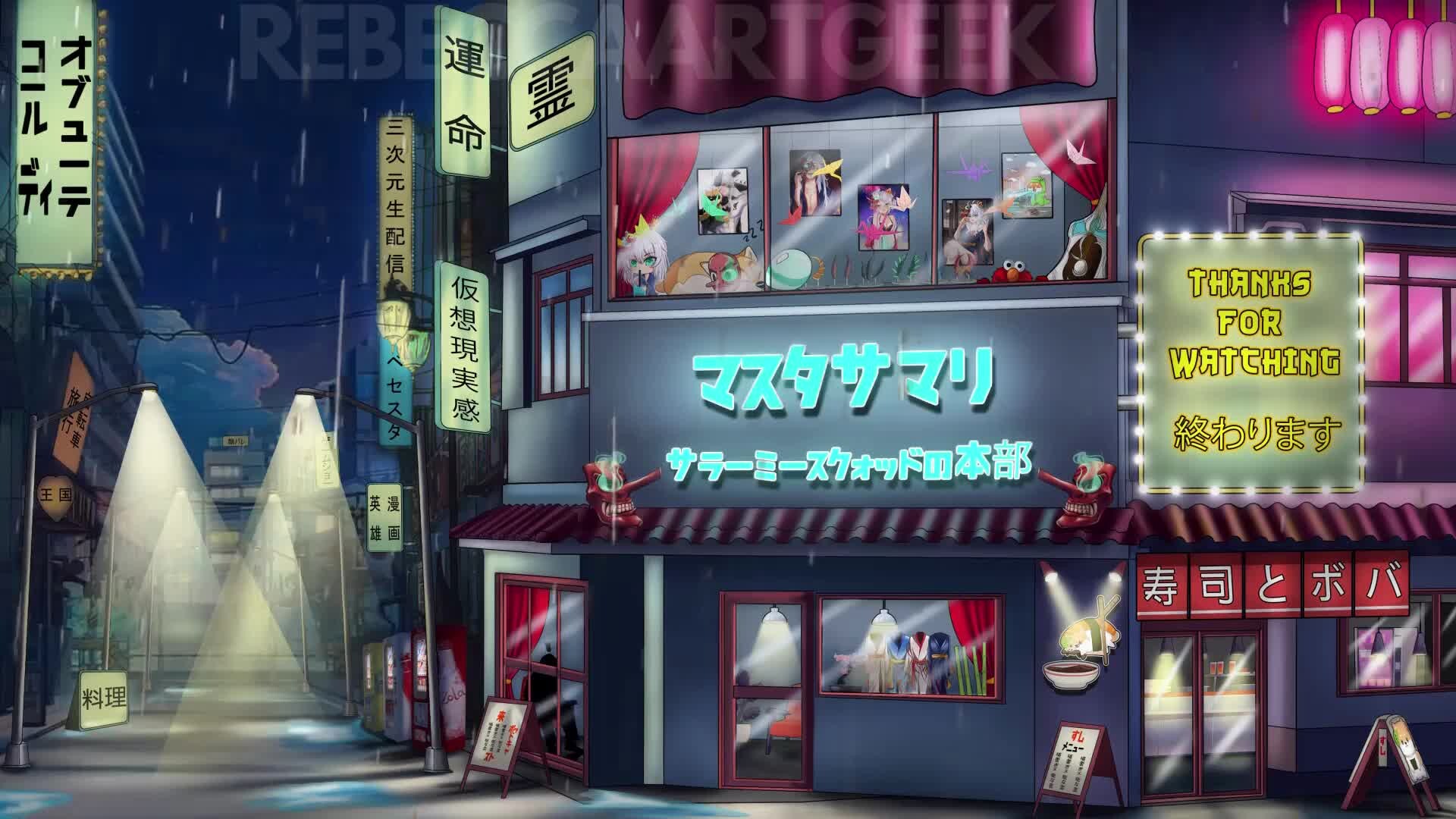 ArtStation - Japanese Theme Custom Background