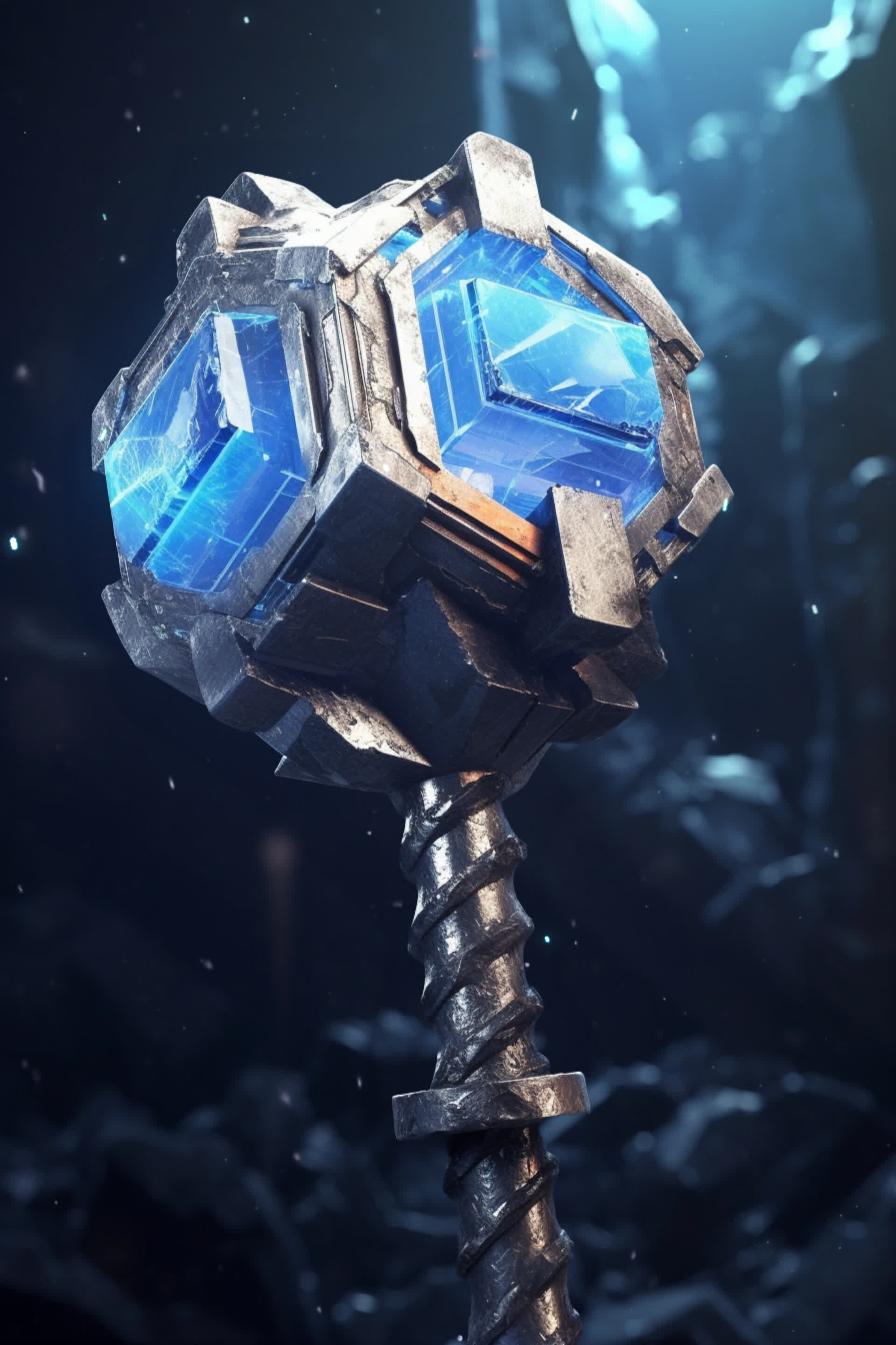 ArtStation - Storm Mace animation