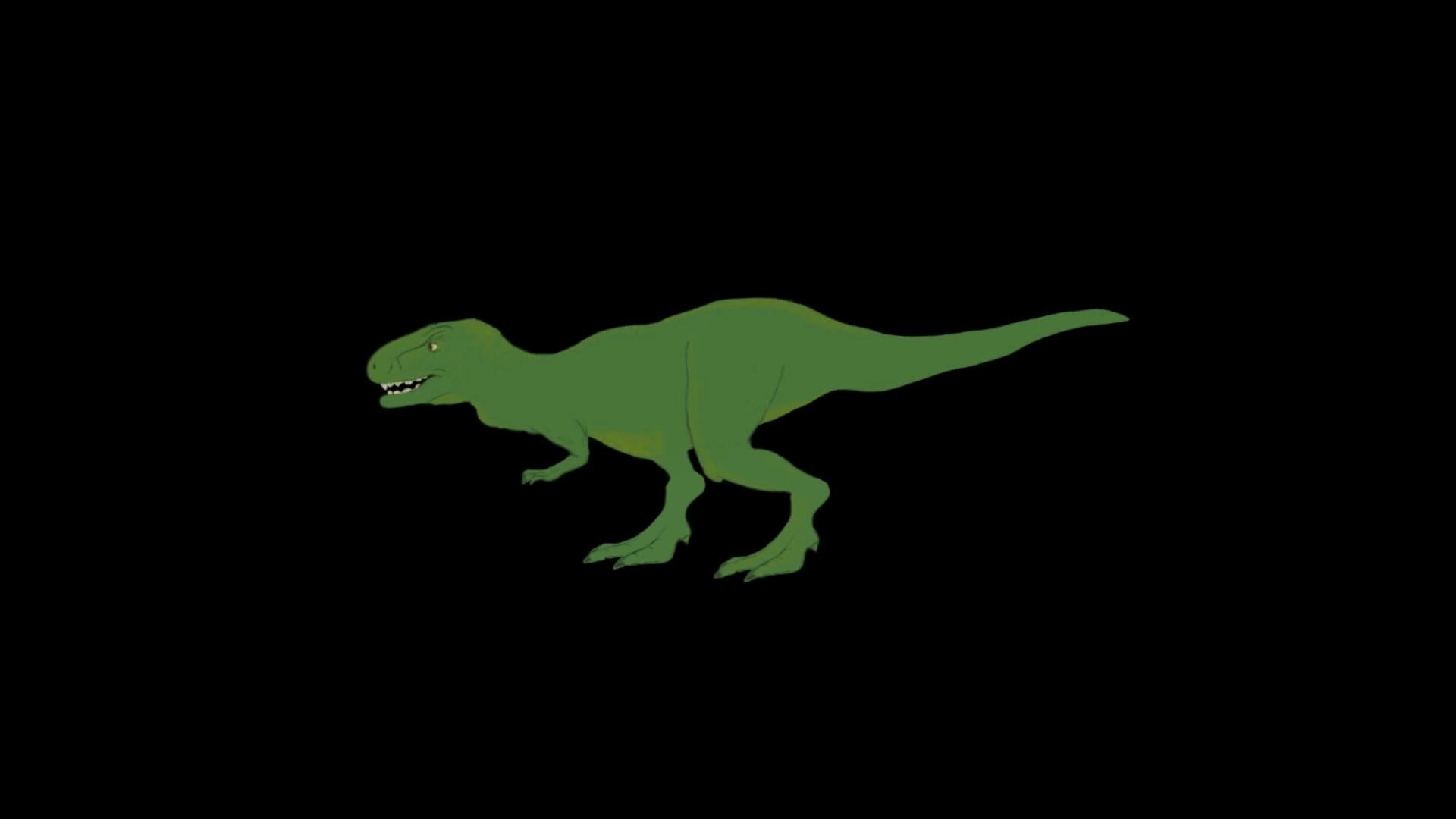 ArtStation - 2D Dino Walks