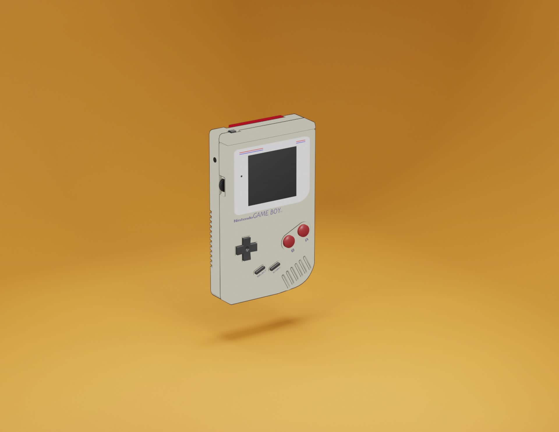 ArtStation - Nintendo Gameboy