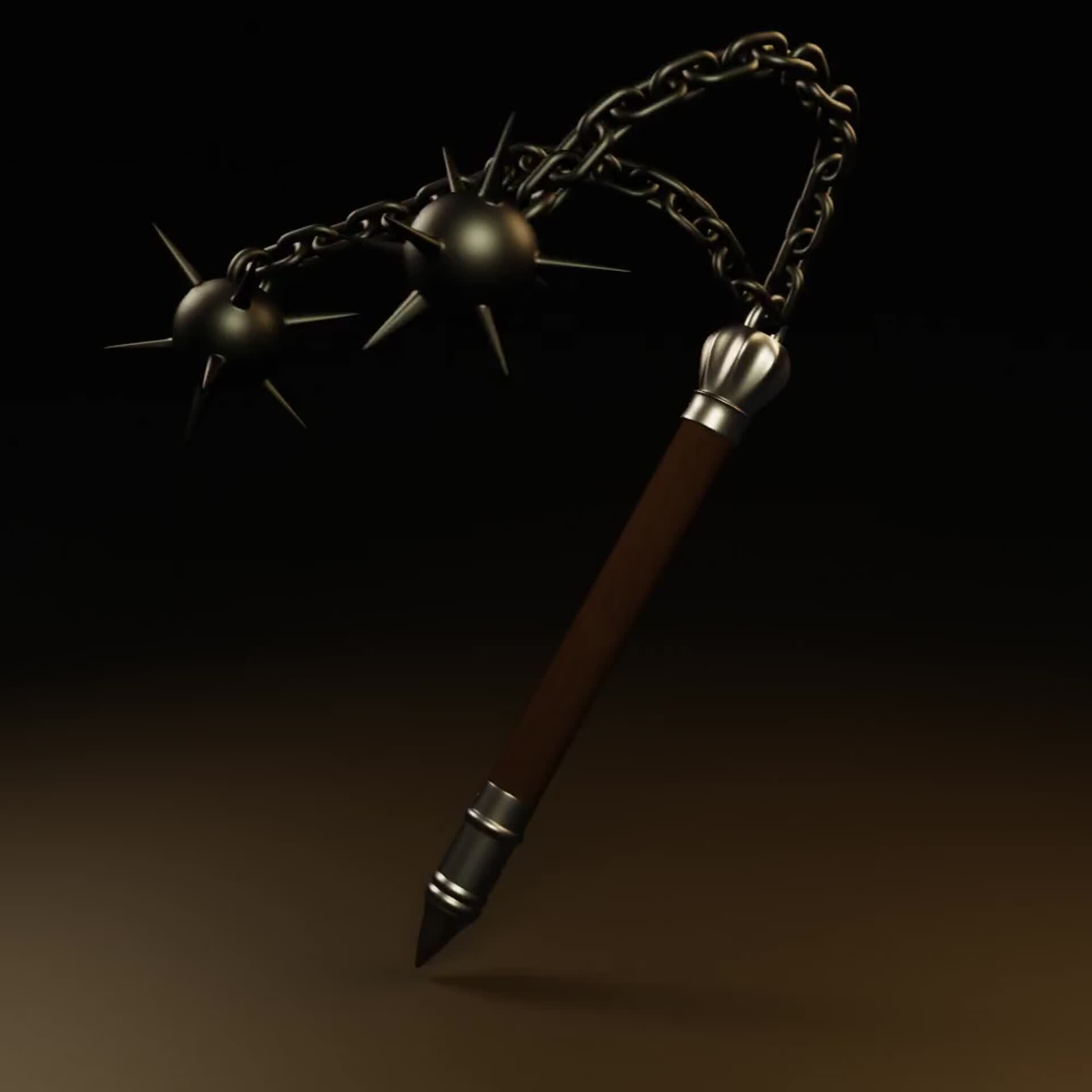 ArtStation - Flail Weapon