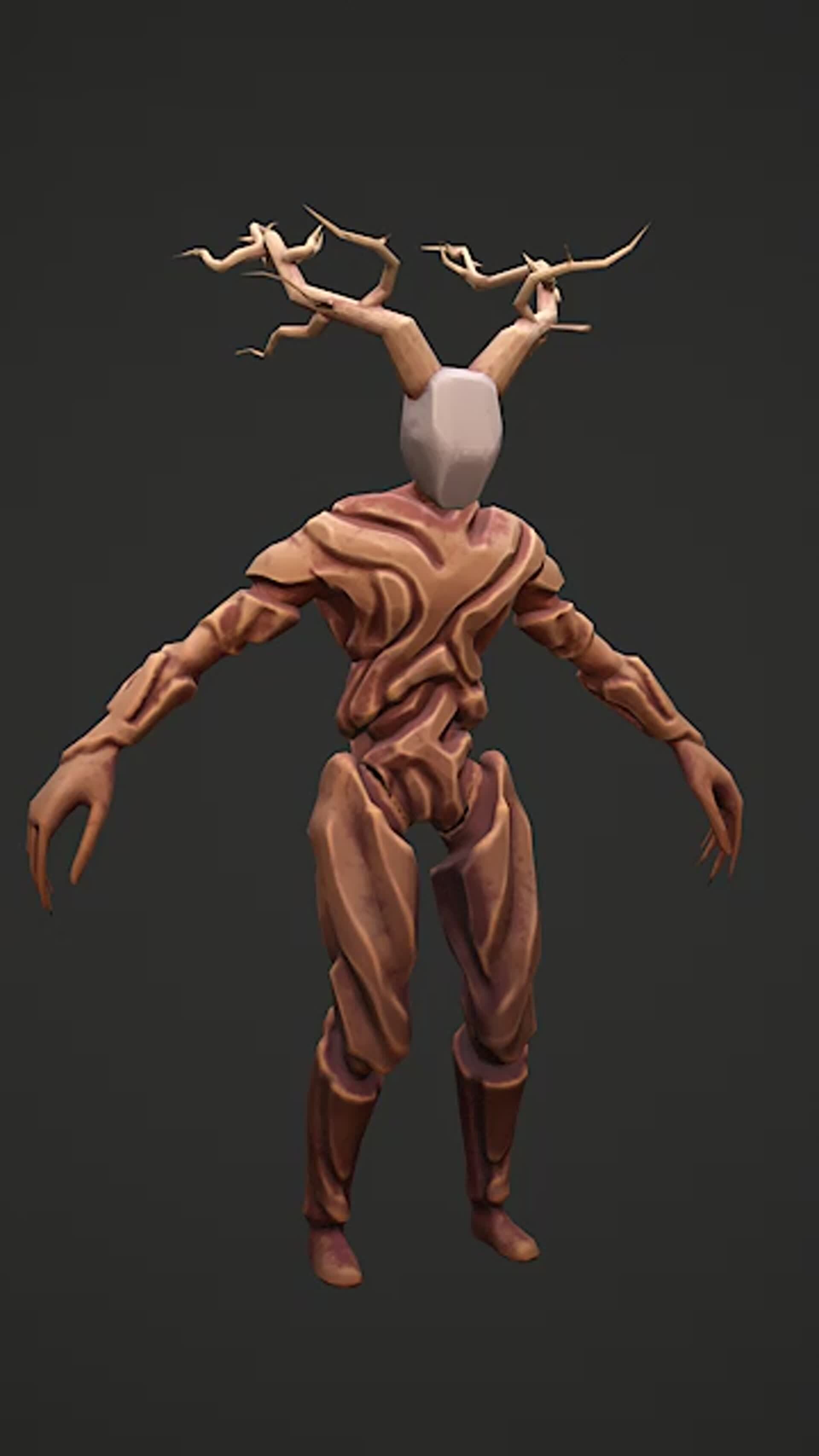 ArtStation - Treant - Stylized character