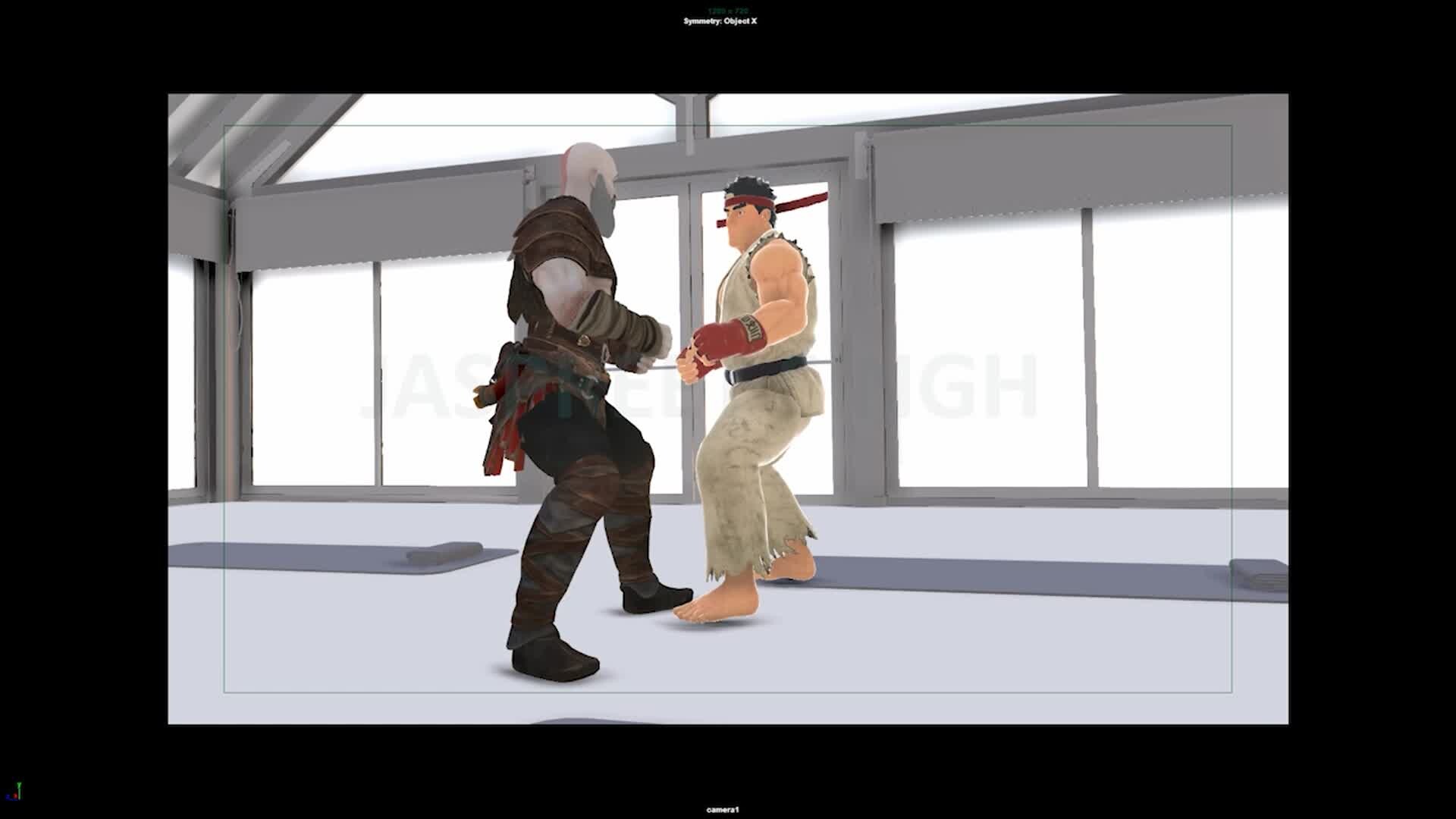 ArtStation - Fight Scene