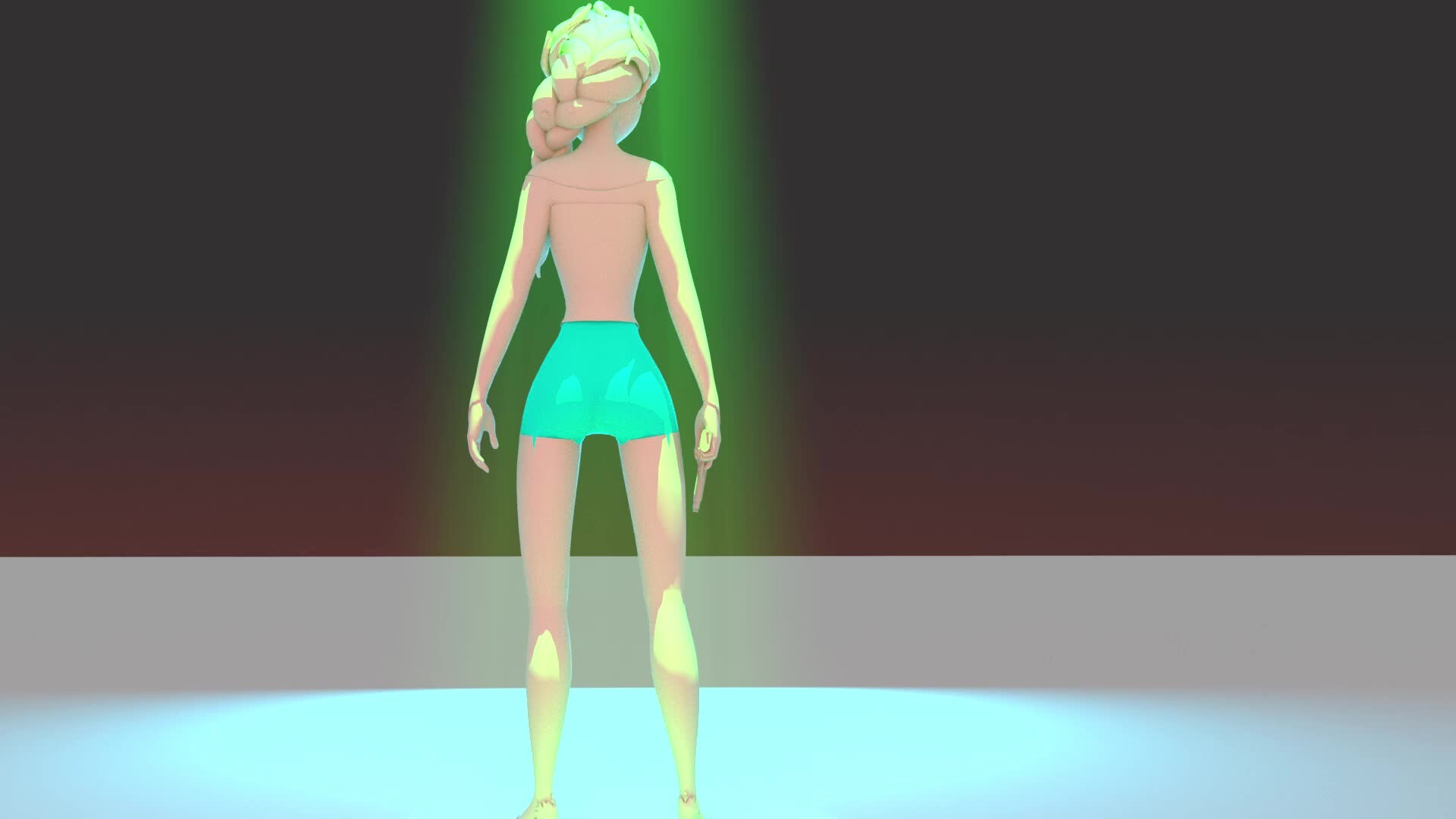 ArtStation - Animation: 180º Spin Elsa.