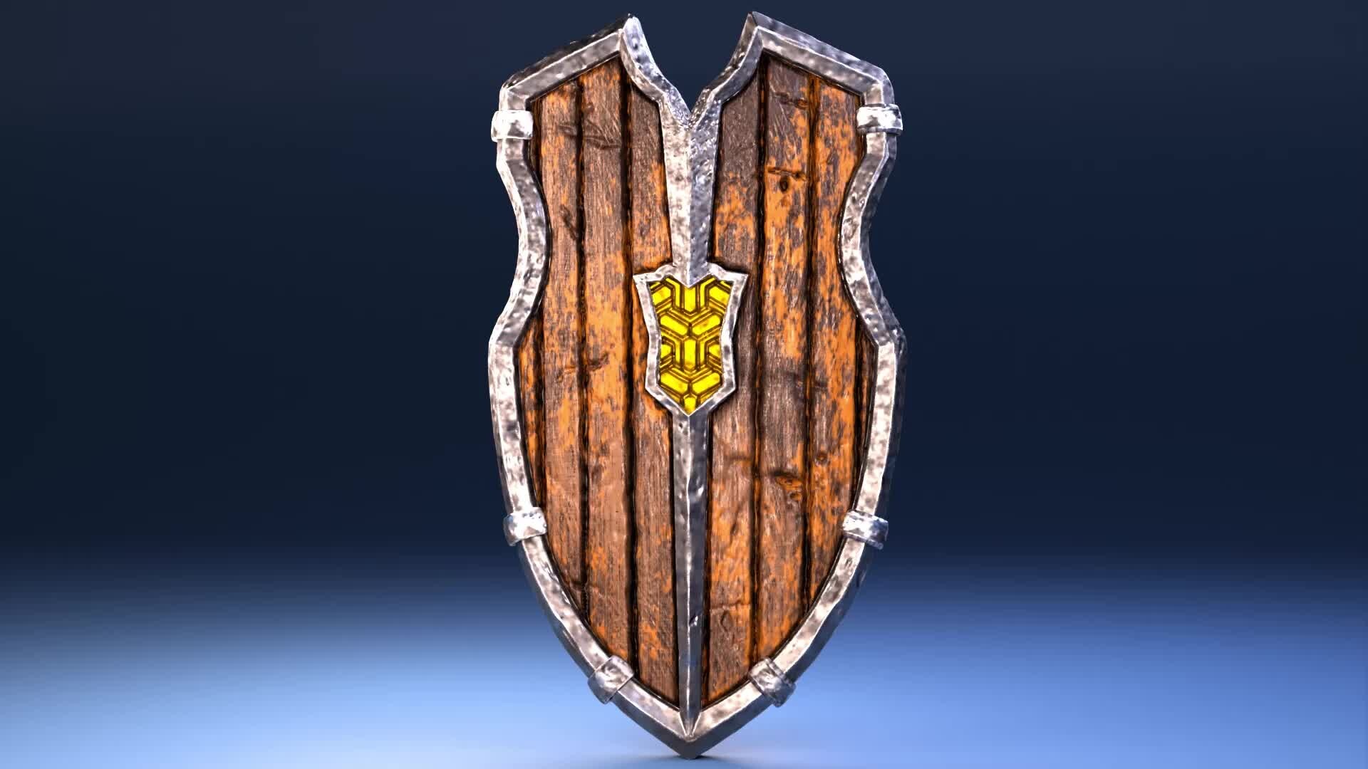 ArtStation - Stylized Shield