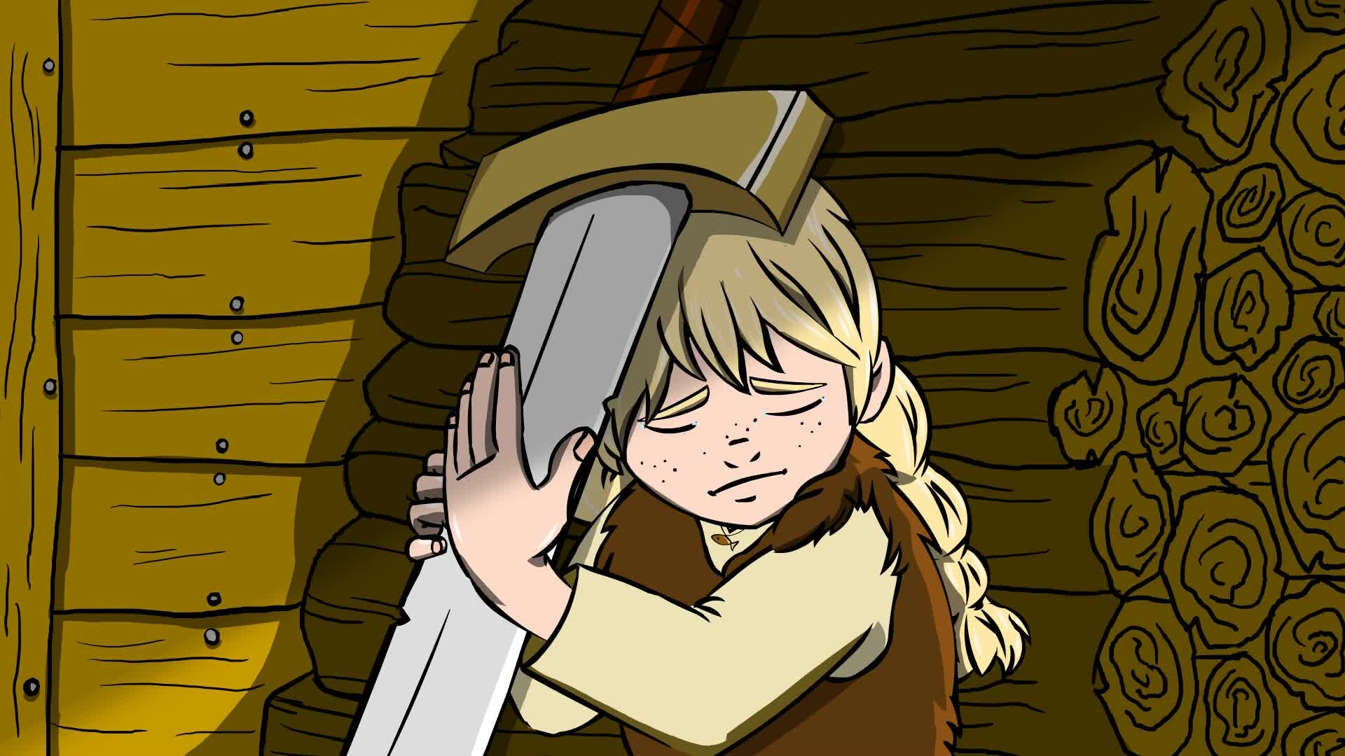 ArtStation - Crying Blade (animated by Reajon Baker)