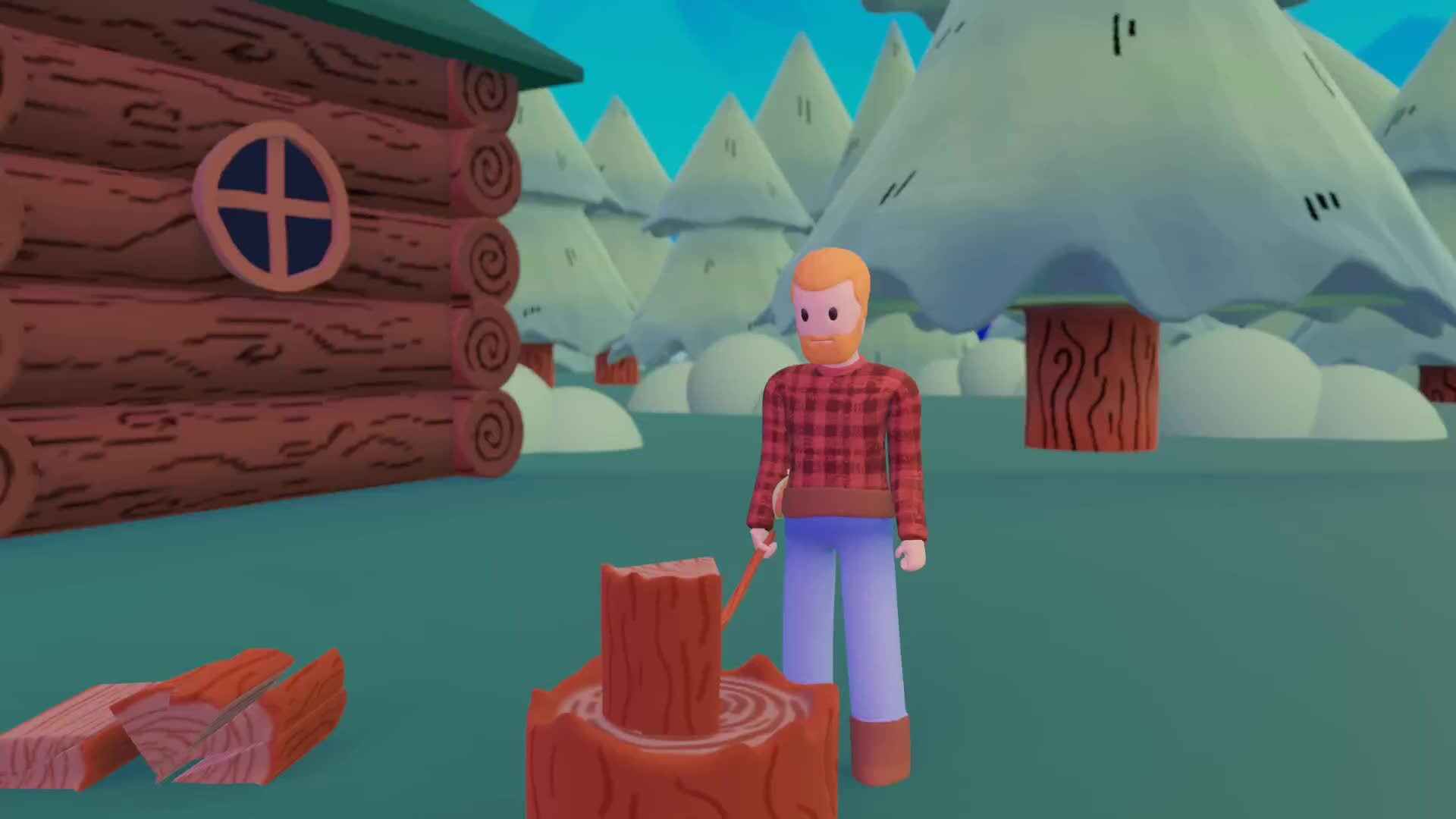 ArtStation - Lumberjack Animated Short