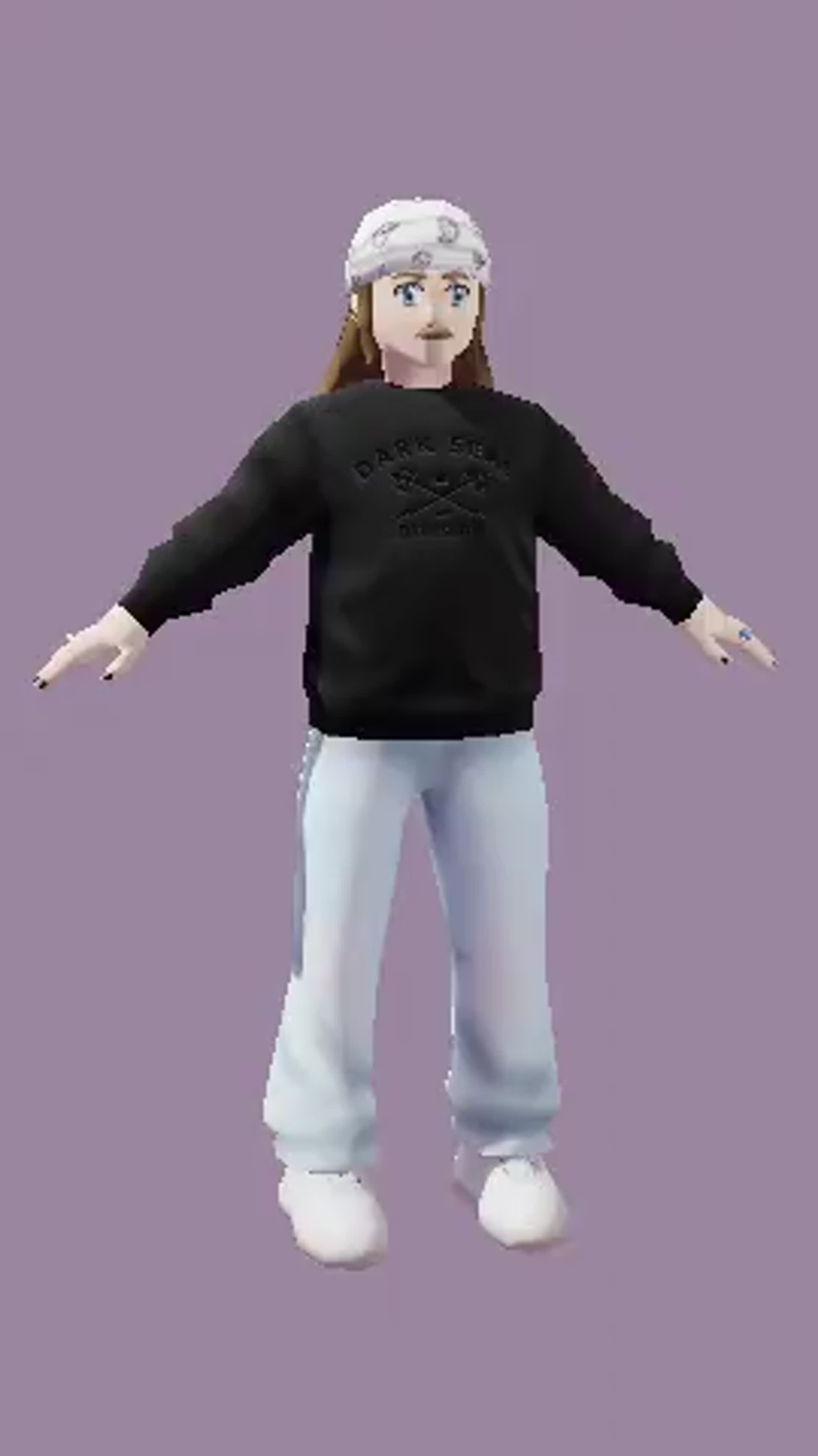 ArtStation - PS1 Character Self Portrait