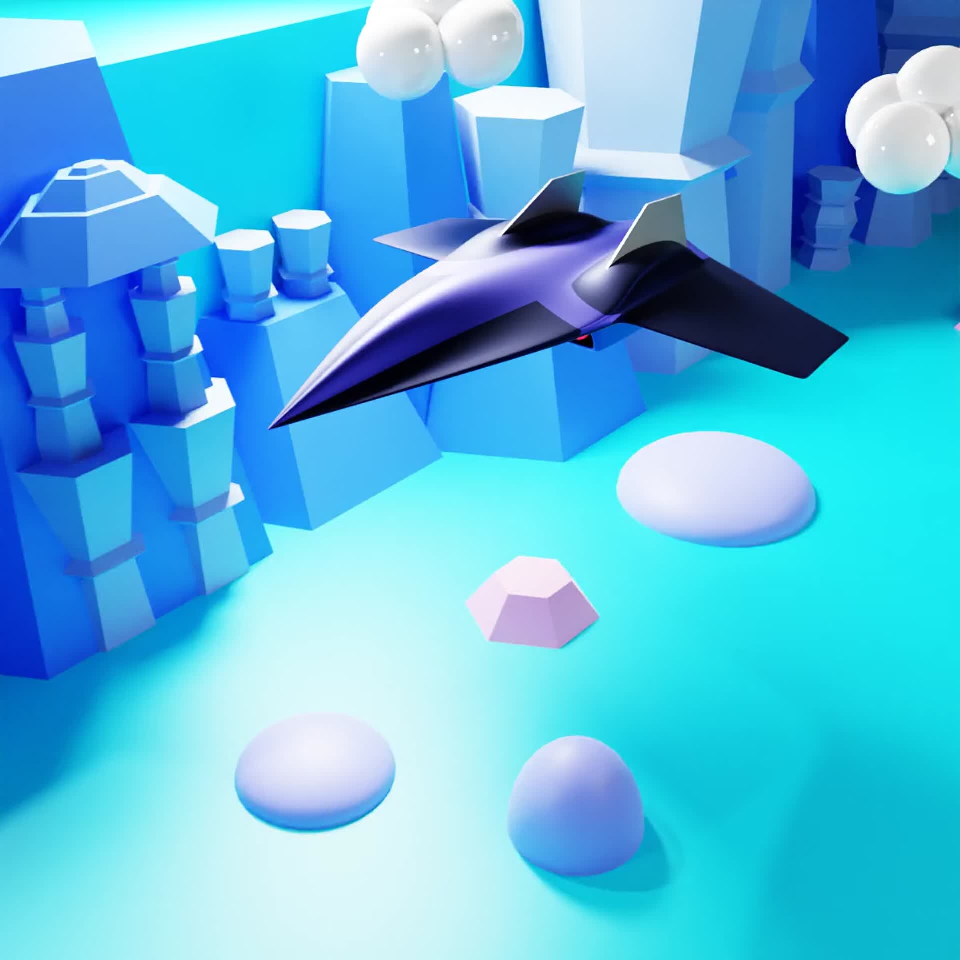 ArtStation - 3D Flying Aircraft Animation