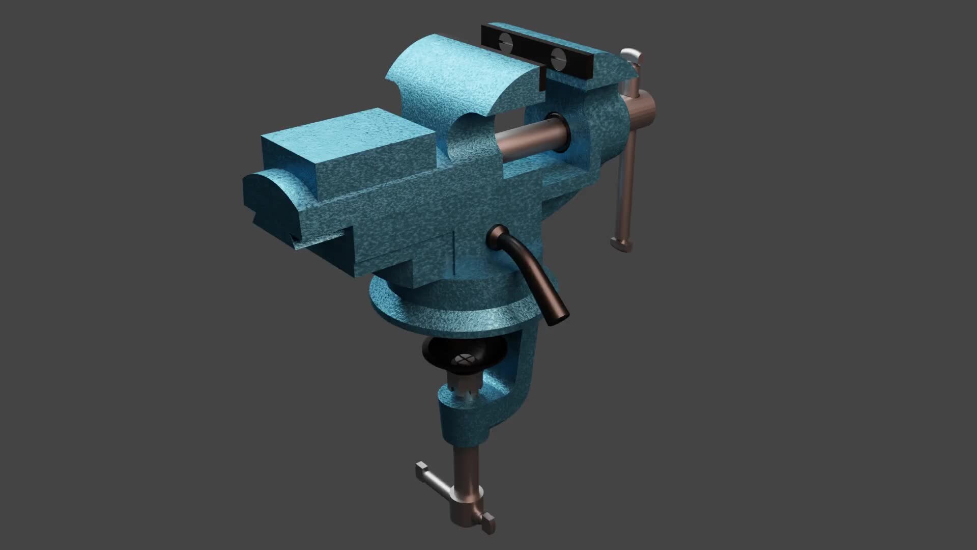 ArtStation - Bench vise clamp