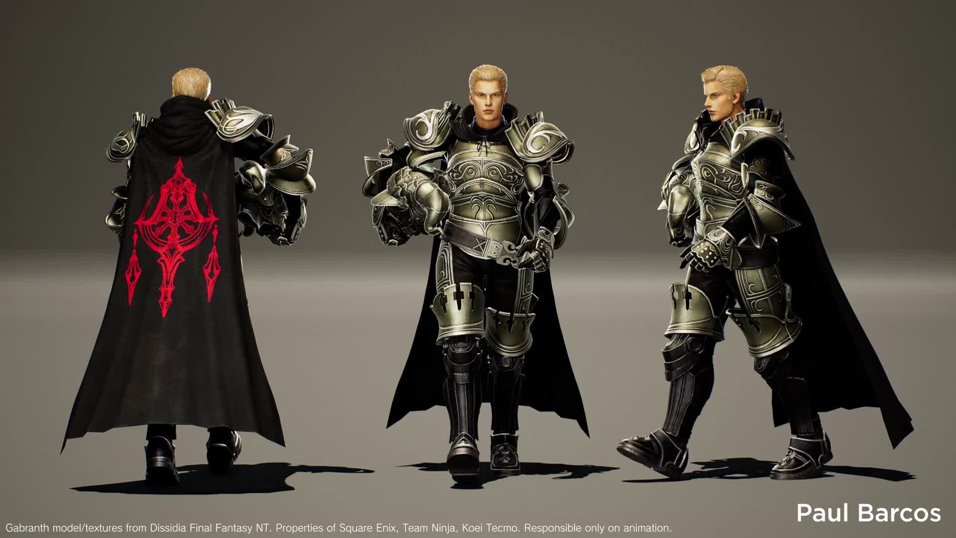 ArtStation - Gabranth Walk Cycle